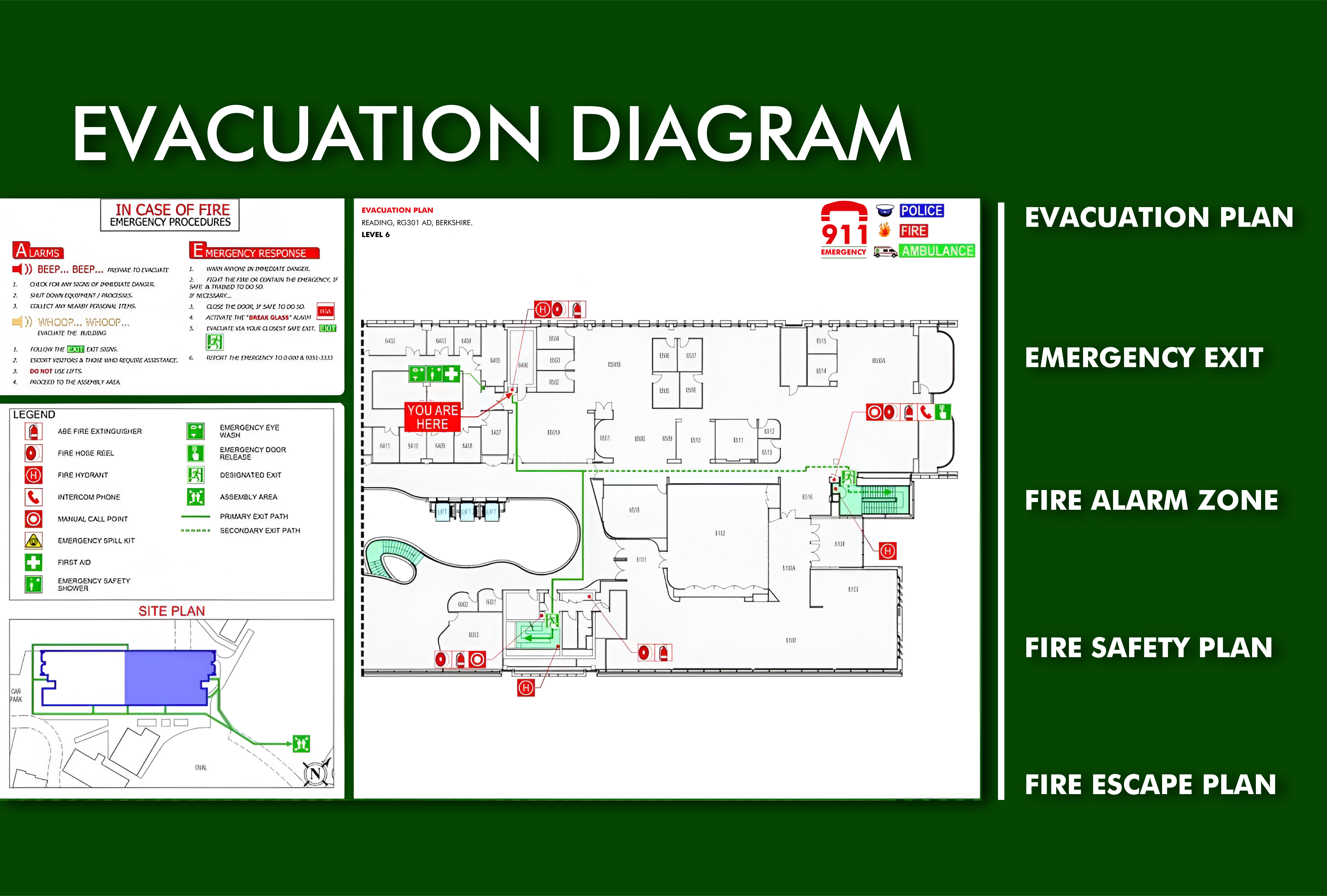 Emergency Exit Plan Template 7+ Home Evacuation Plan Templates MS