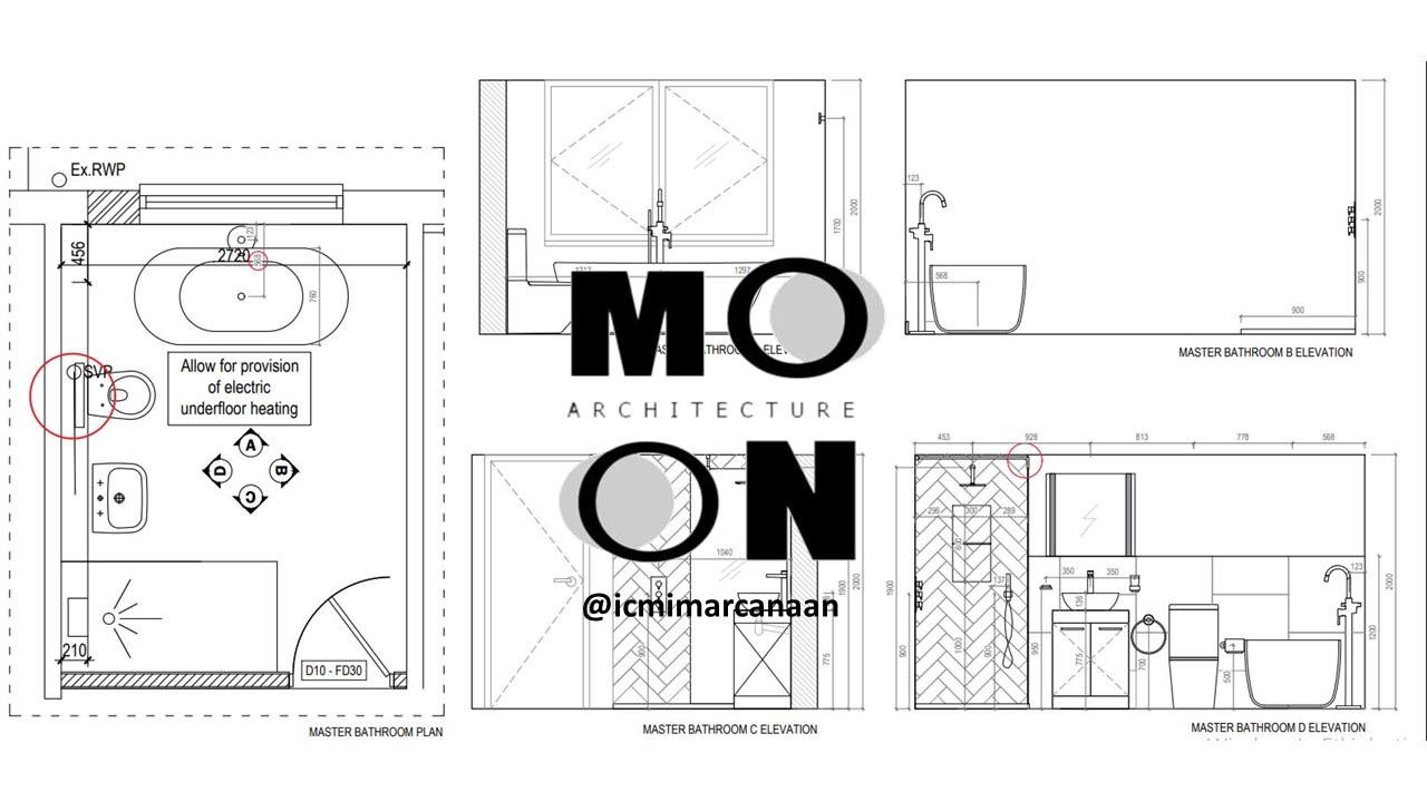Toilet Elevation Drawing