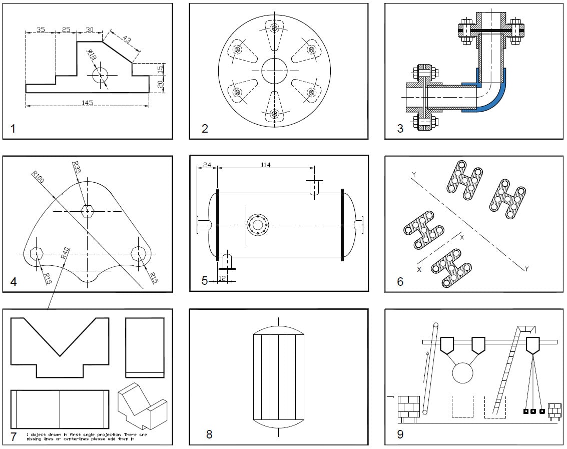 33 Best Orthographic Projection Images Drawing Orthographic Projection