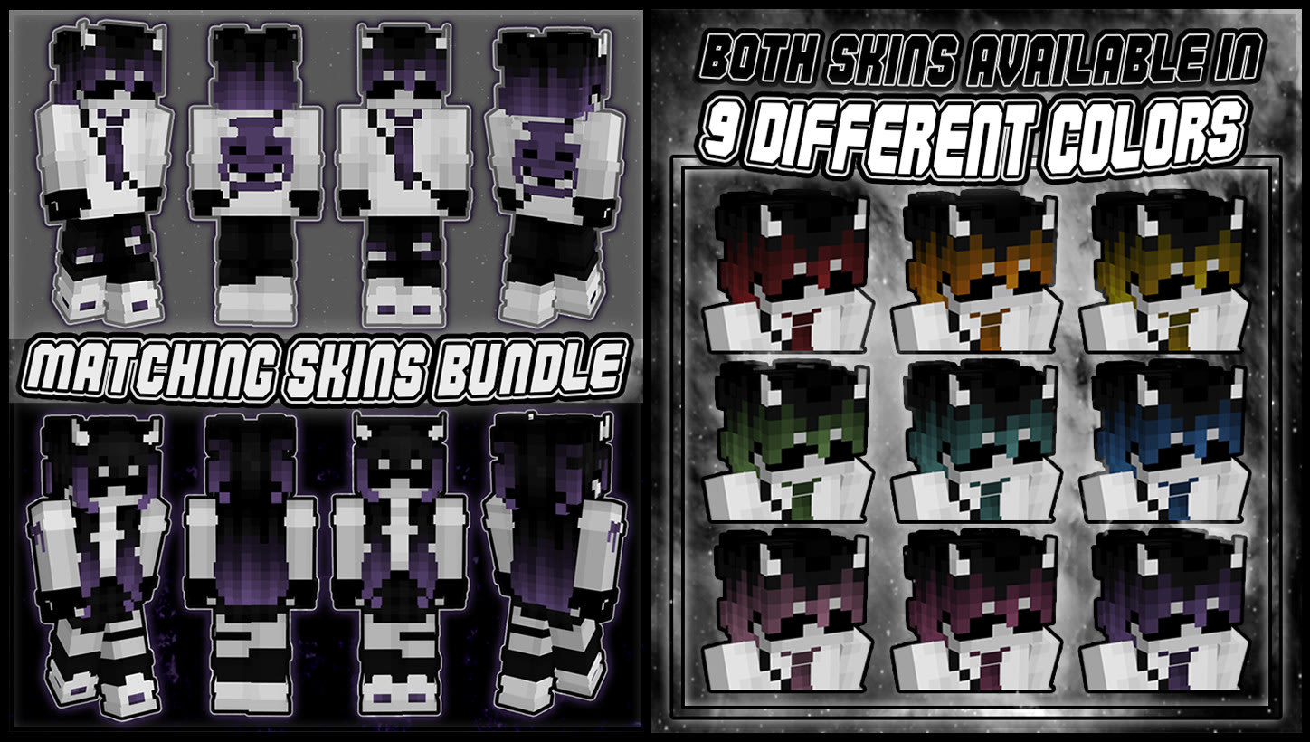 Skin Minecraft Ragazzo E Ragazza Minecraft Skin, Minecraft Videogioco