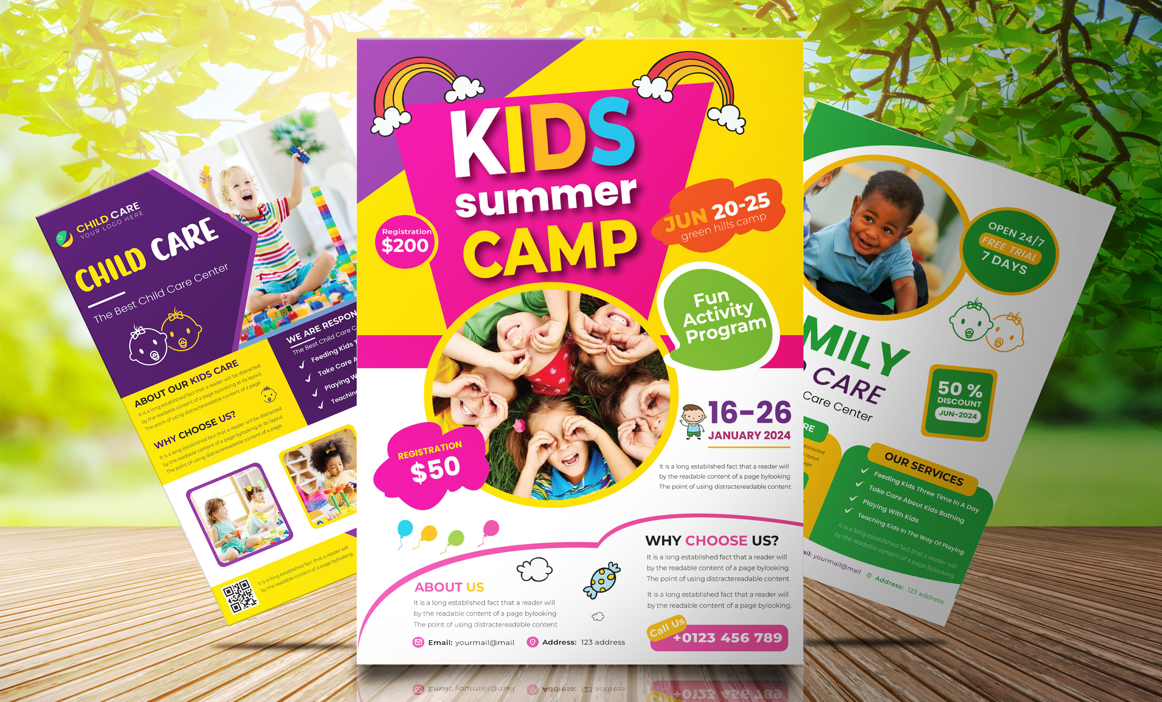 Summer Camp Brochure Design Create Fun Marketing Materials For A Kids