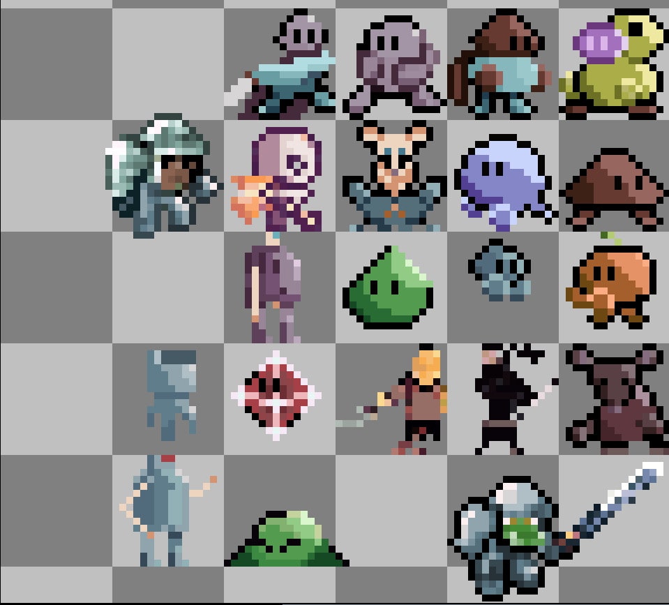 Big Pixel Art Templates Pixel Art Hard