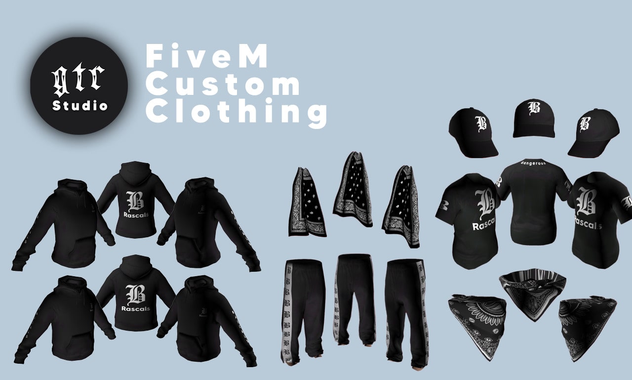 Premium Clothes Pack V5 Fivem Esx Scripts LSPD UP Major Male (+ Female