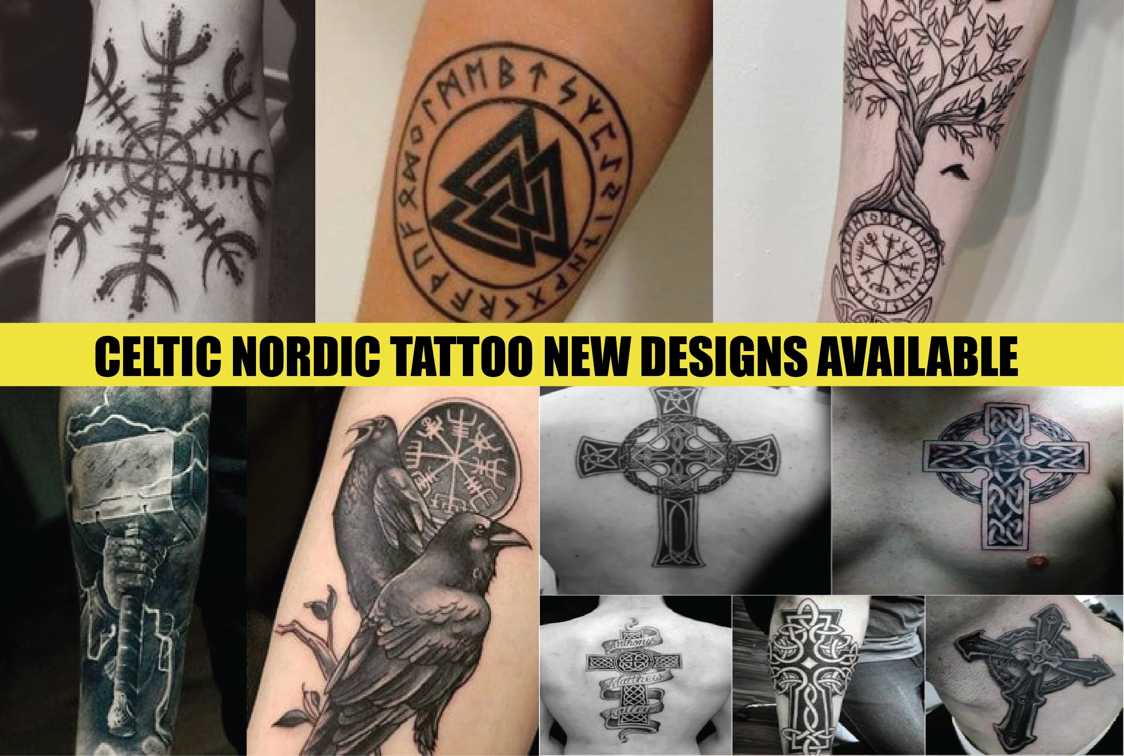 Nordic Viking Tattoos Erstellen Sie Ein Nordisches