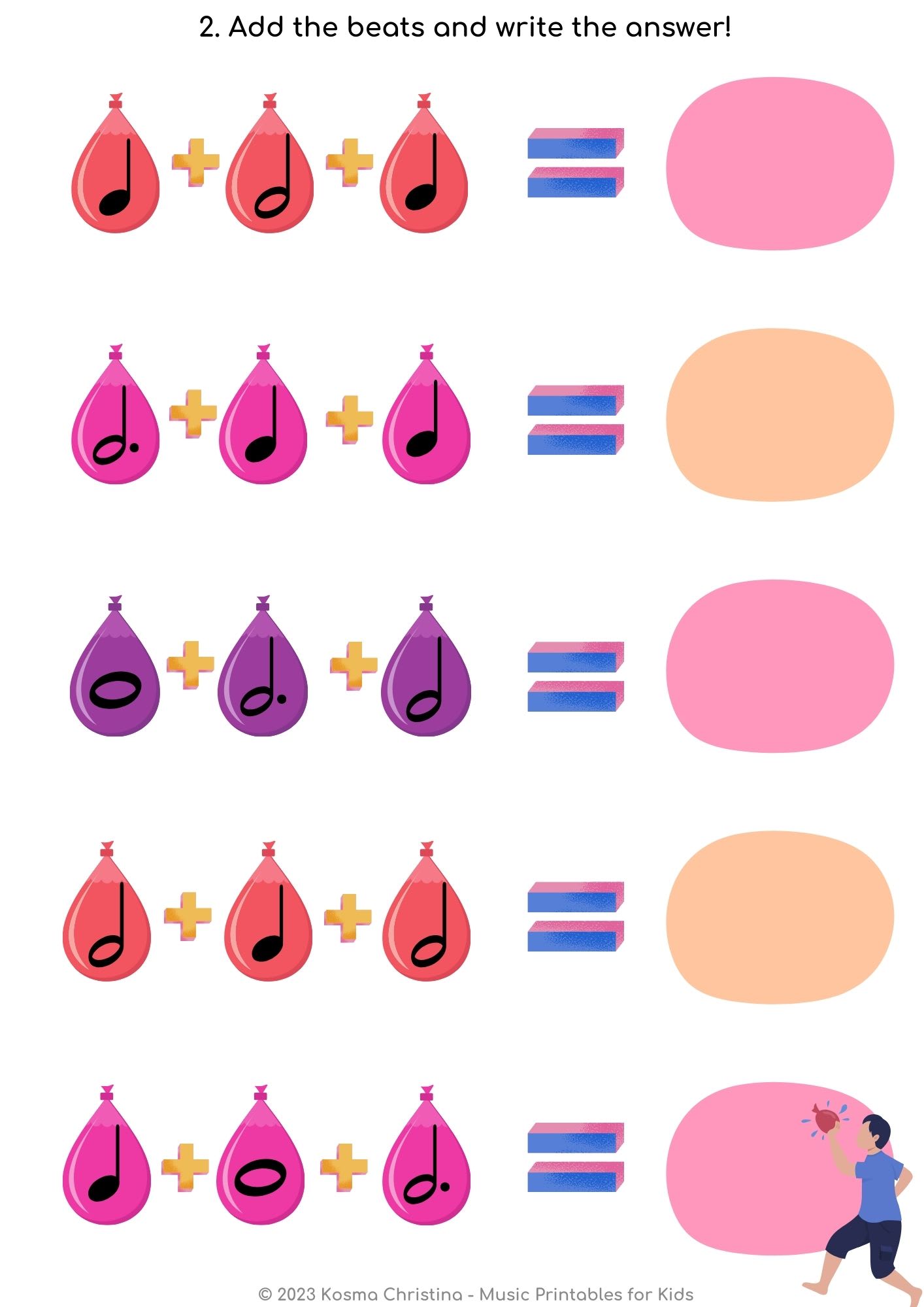 Printable Music Theory Worksheets