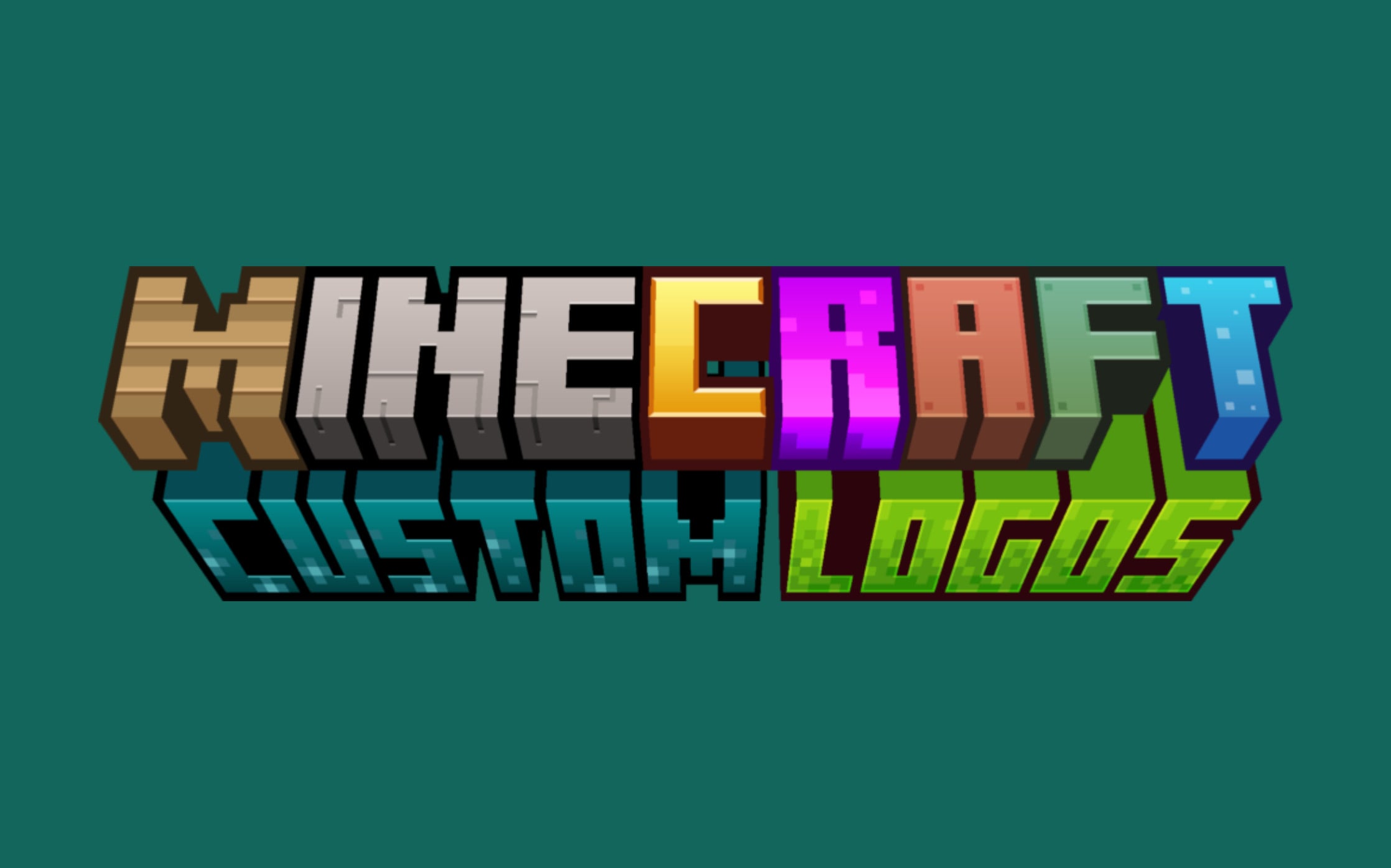 Minecraft Simple Logo