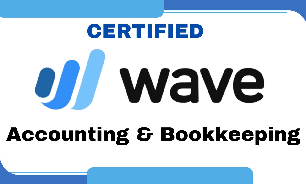 Wave Accounting Logo Accounting, Finance Creative Logo Template Vector