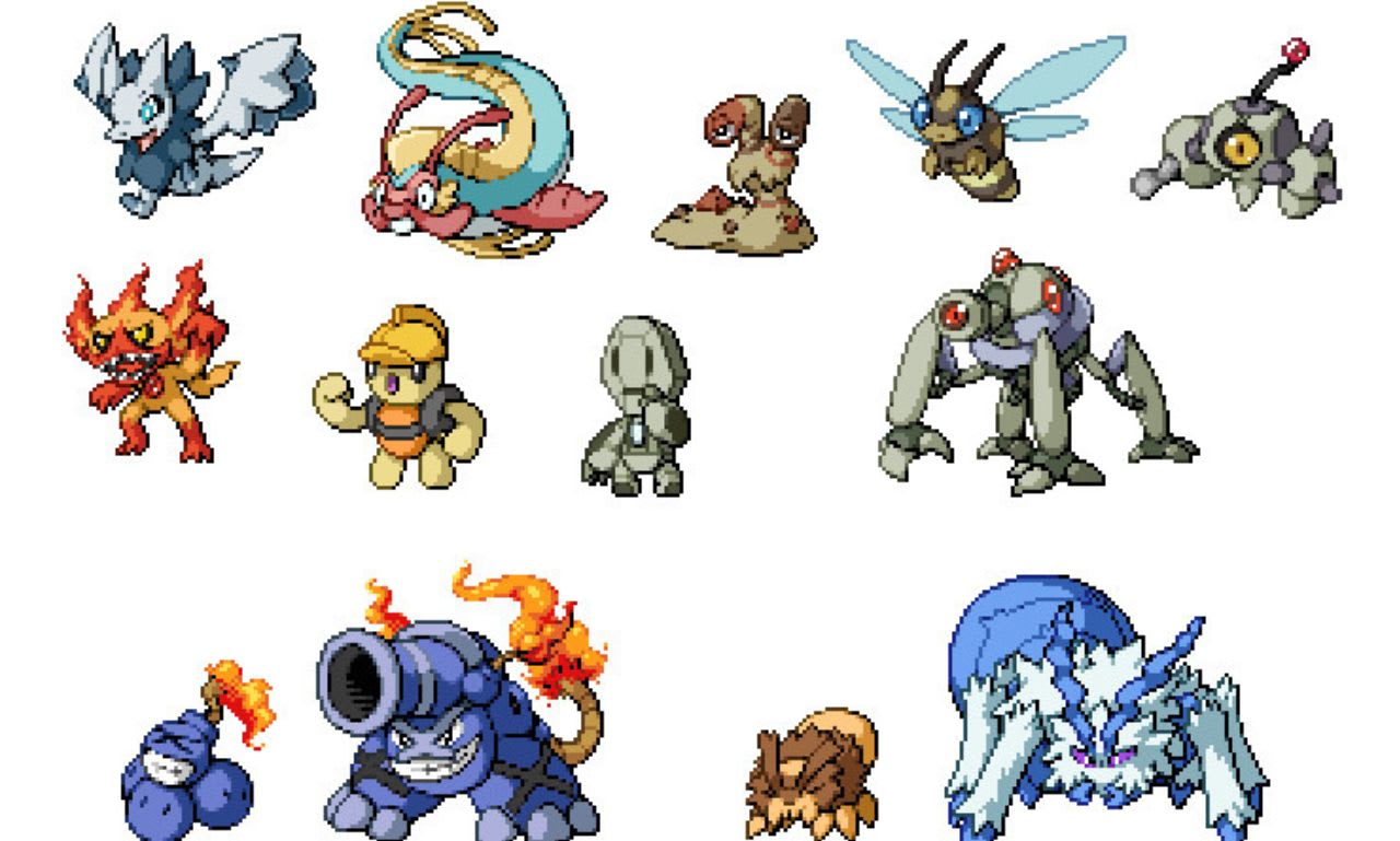 Creatore Di Sprite Per Allenatori Pokemon Modifica Uno Sprite