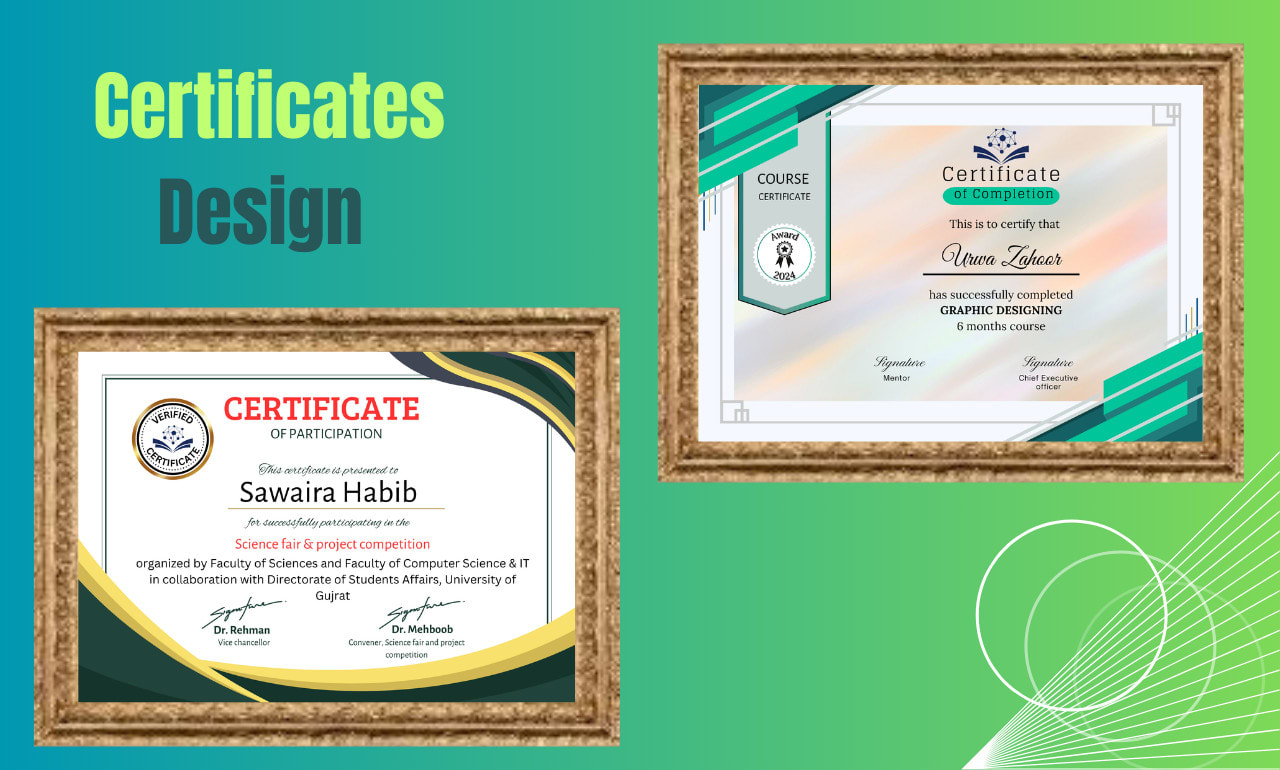 Diploma Versus Certificate I Will Design Professional Certificate