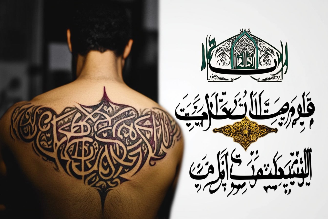 60 Gorgeous And Eyecatching Arabic Calligraphy Tattoo Design Ideas