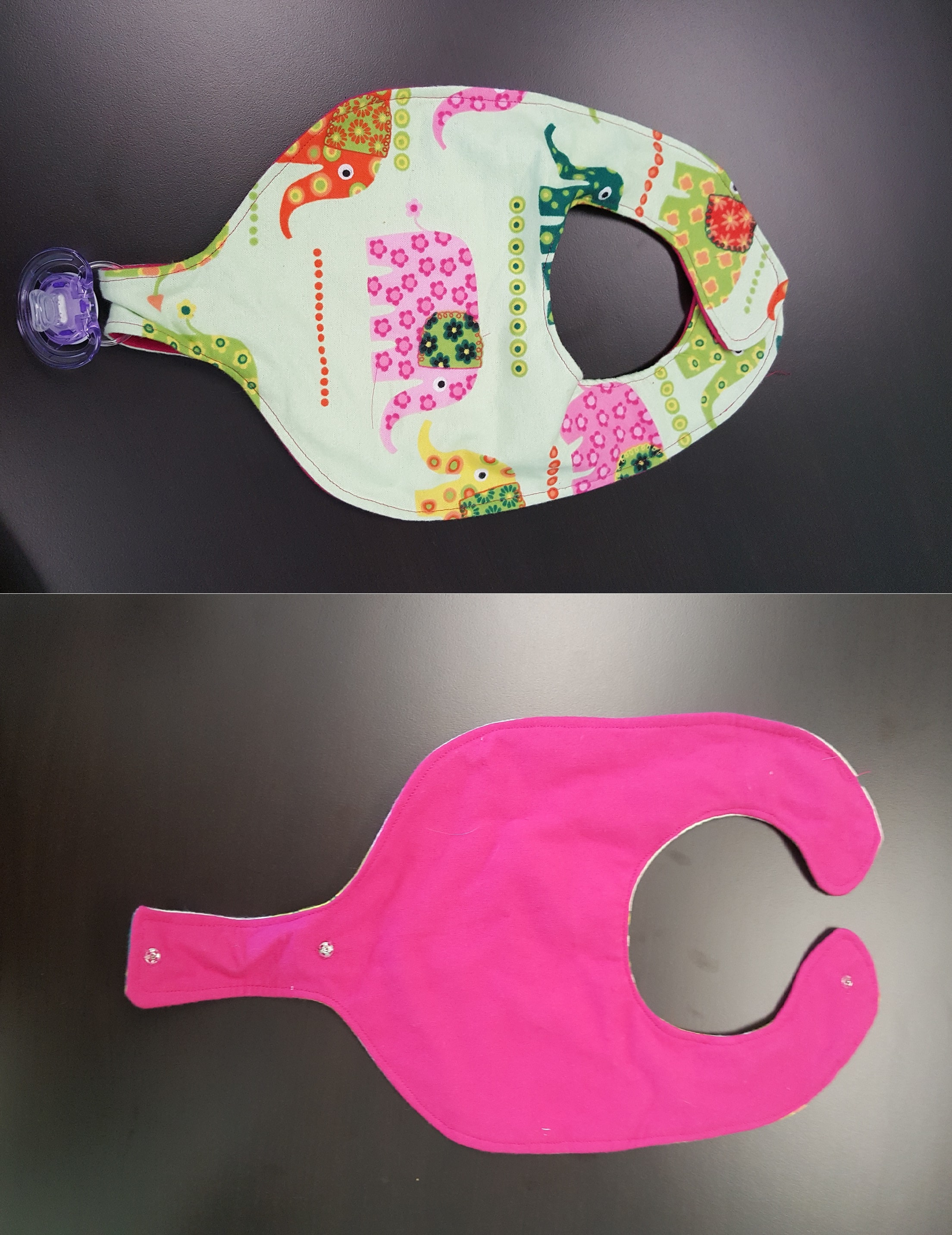 Pacifier Bib Pattern