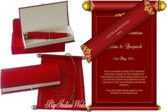 Types Of Invitation Card Designs For Wedding - Infoupdate.org