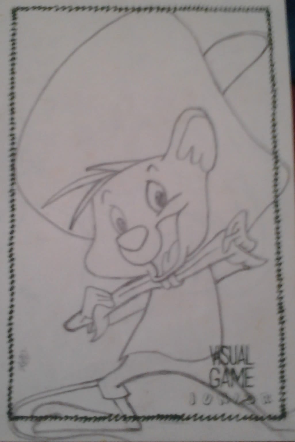 Draw Your Favorite Cartoon Character With Pencil Sketch By