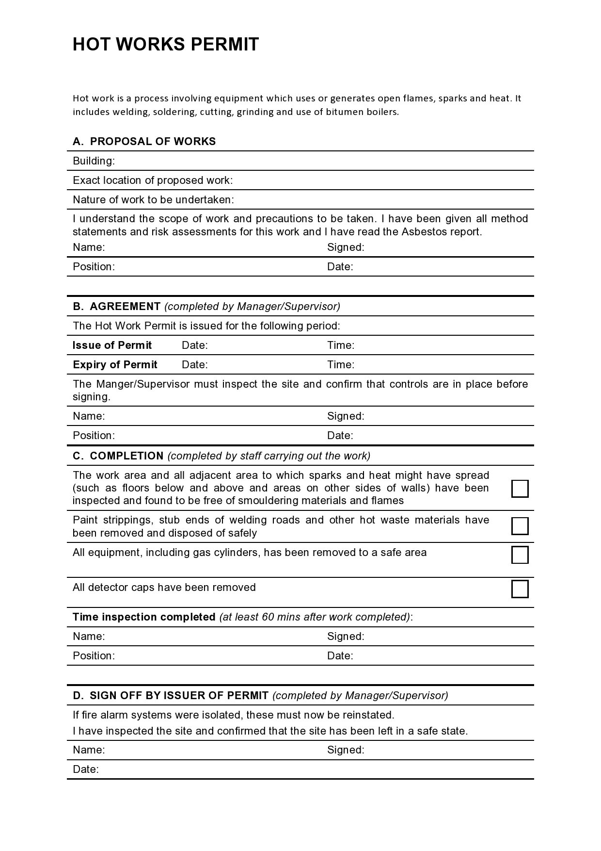 Risk Assessment For Welding And Grinding | ppgbbe.intranet.biologia.ufrj.br