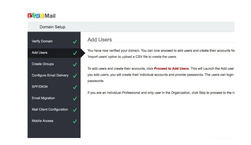 Mail client setup zoho - defensebetta