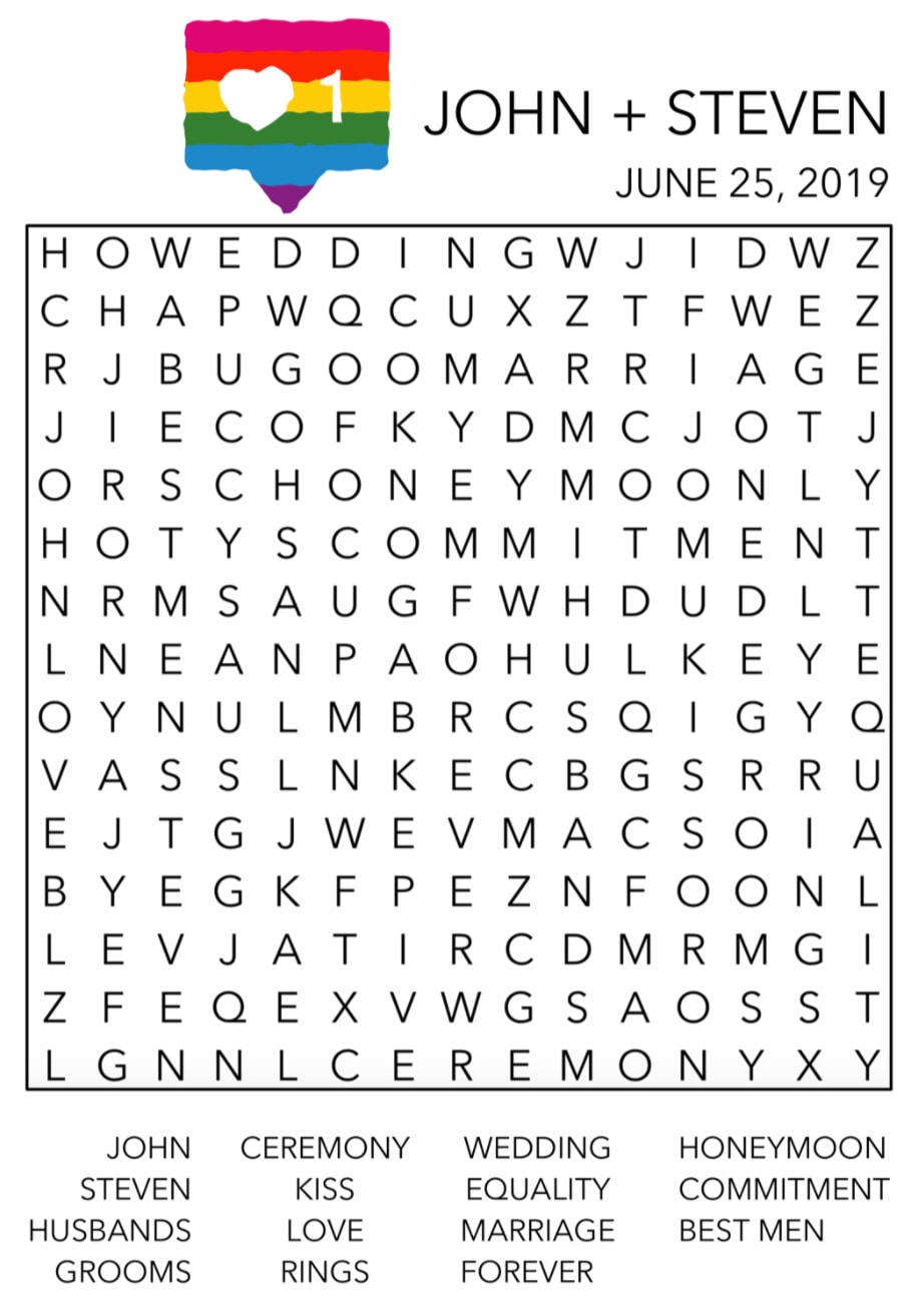Wedding Word Search Wedding Word Search Printable Wedding Game