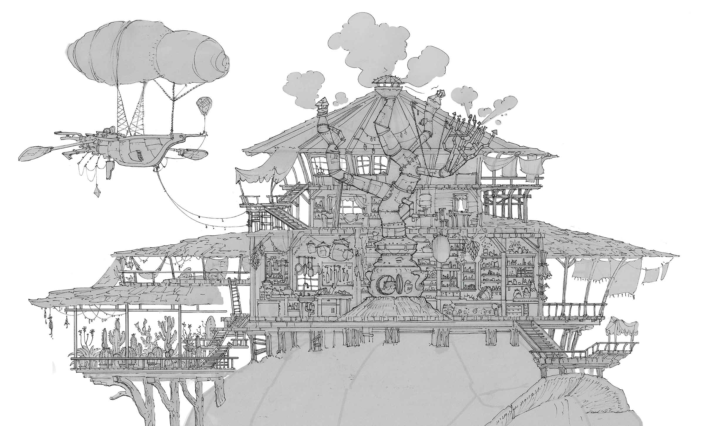 How To Draw Environment Design