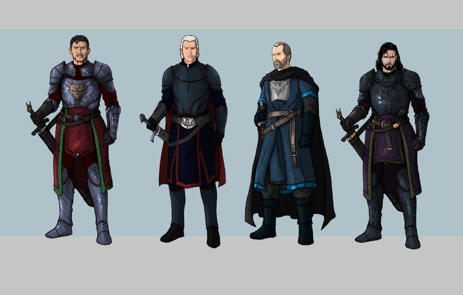 Medieval Warrior Concept Art