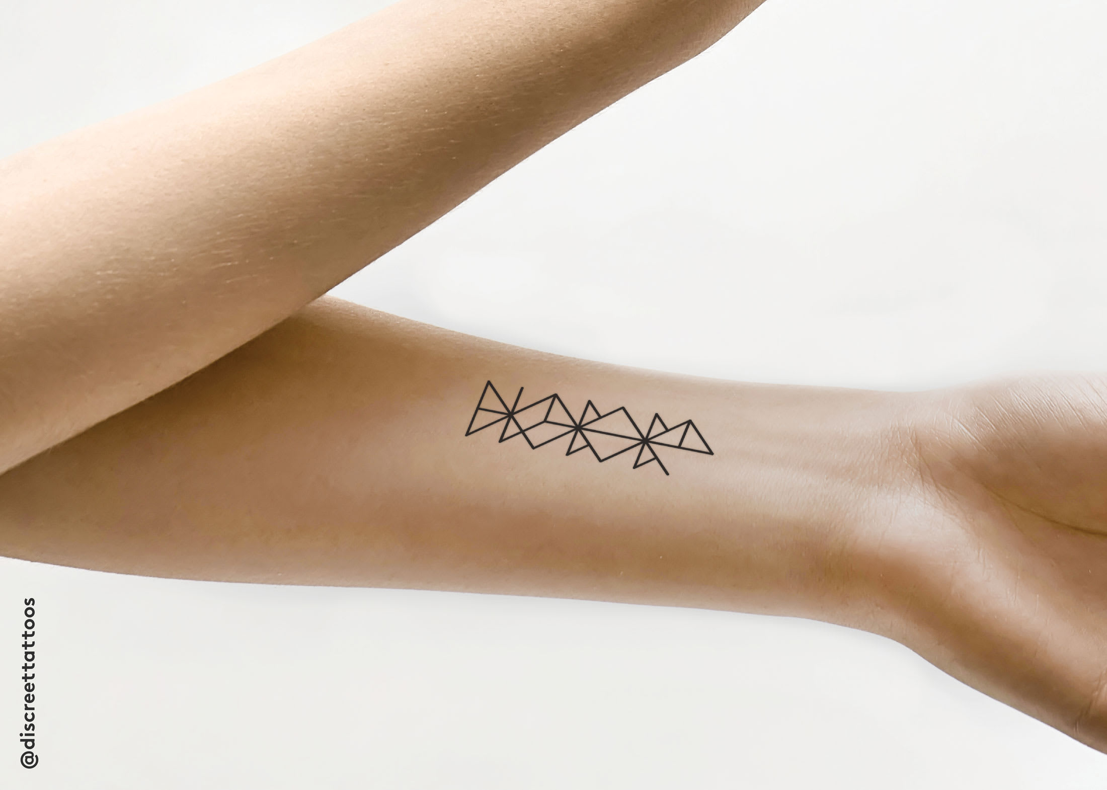 Abstract Text Tattoos
