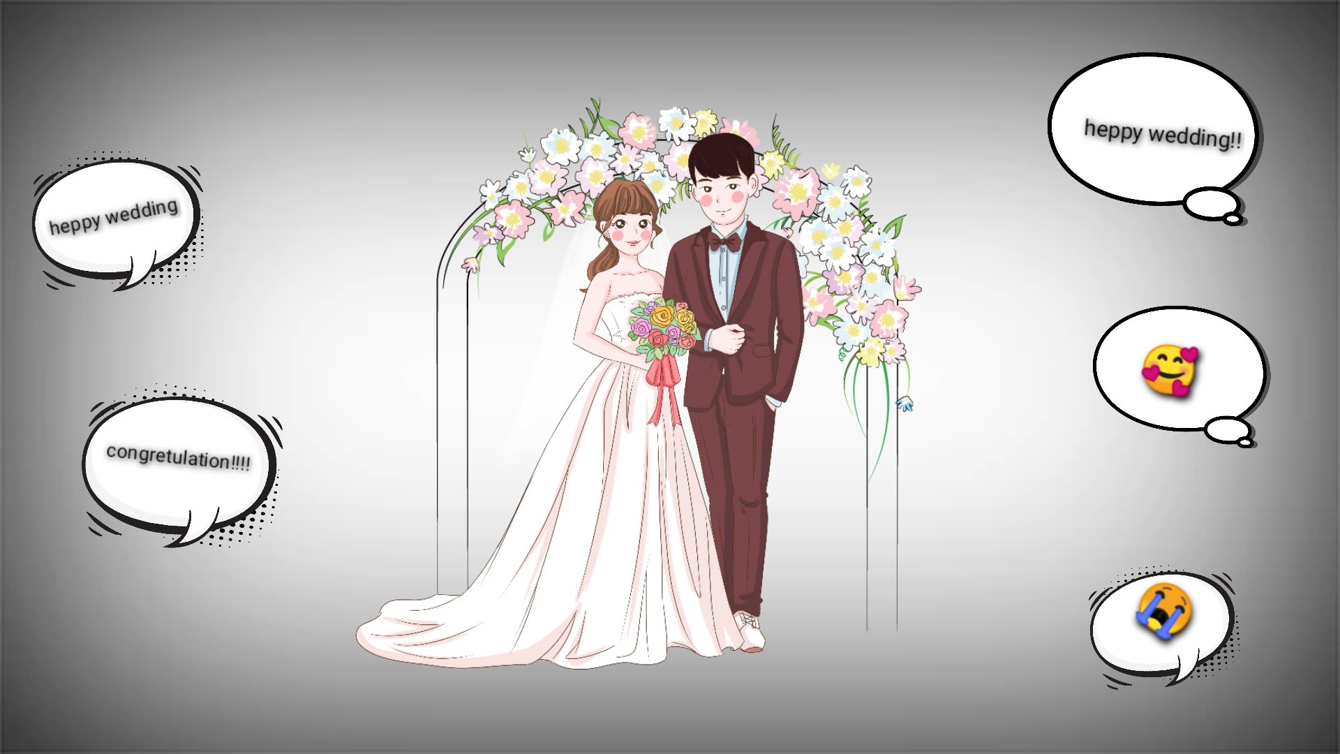 Animated Wedding Design