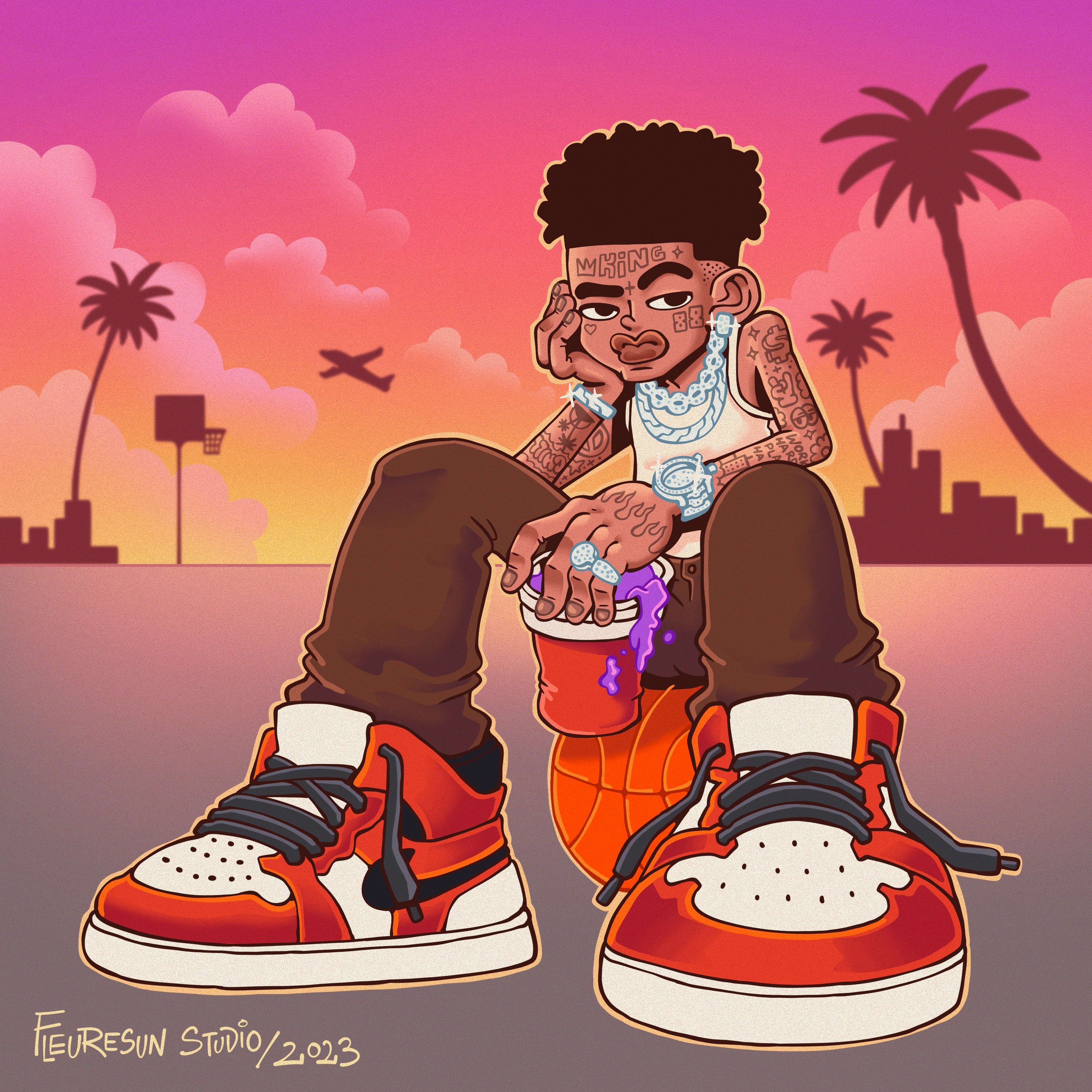Cartoon Hip Hop Culture