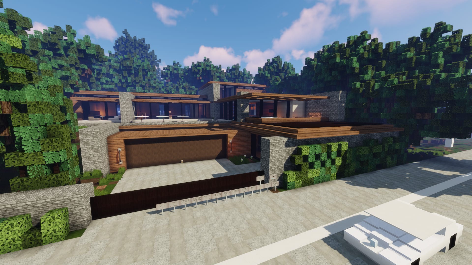 Moderne Hus Minecraft Keralis