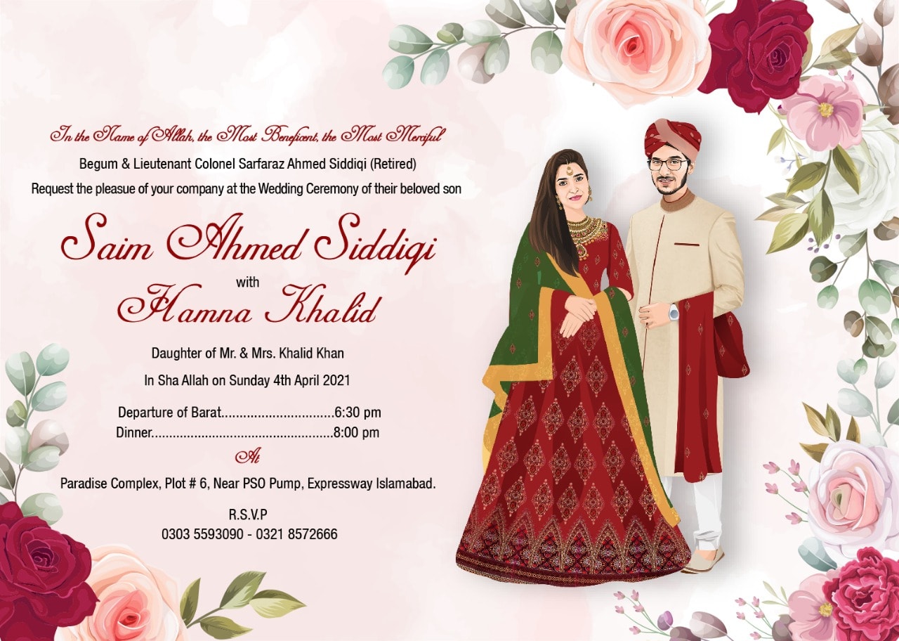 Hamna Khalid Wedding