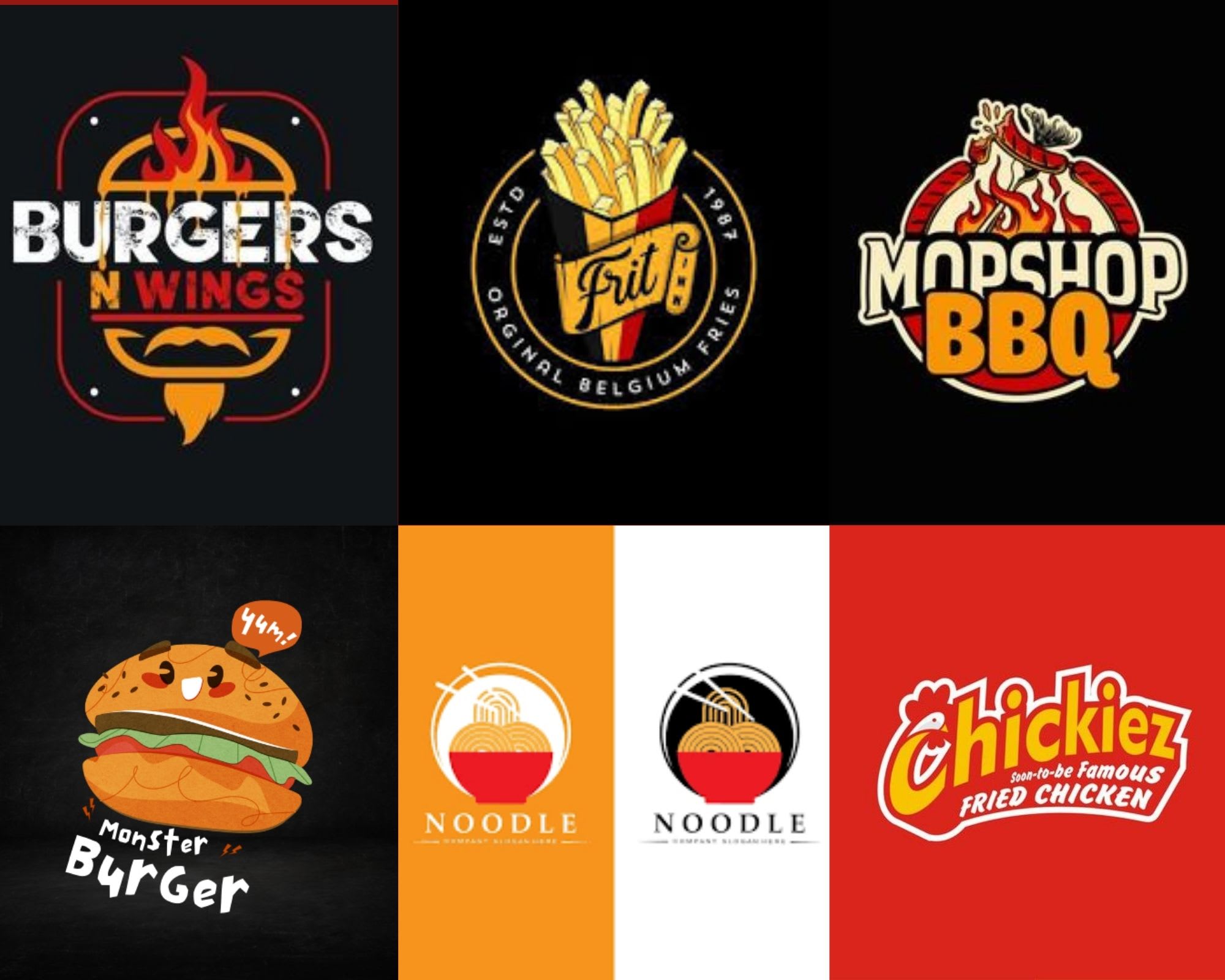 Fried Food Logo