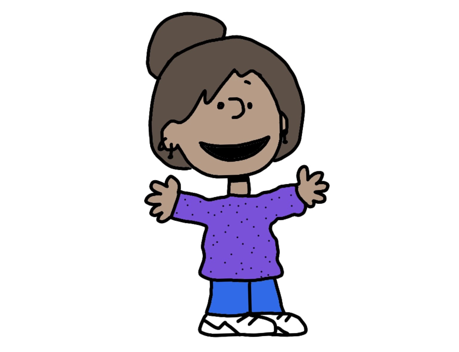 Charlie Brown Characters Clip Art Free: Snoopy, Peppermint Patty,