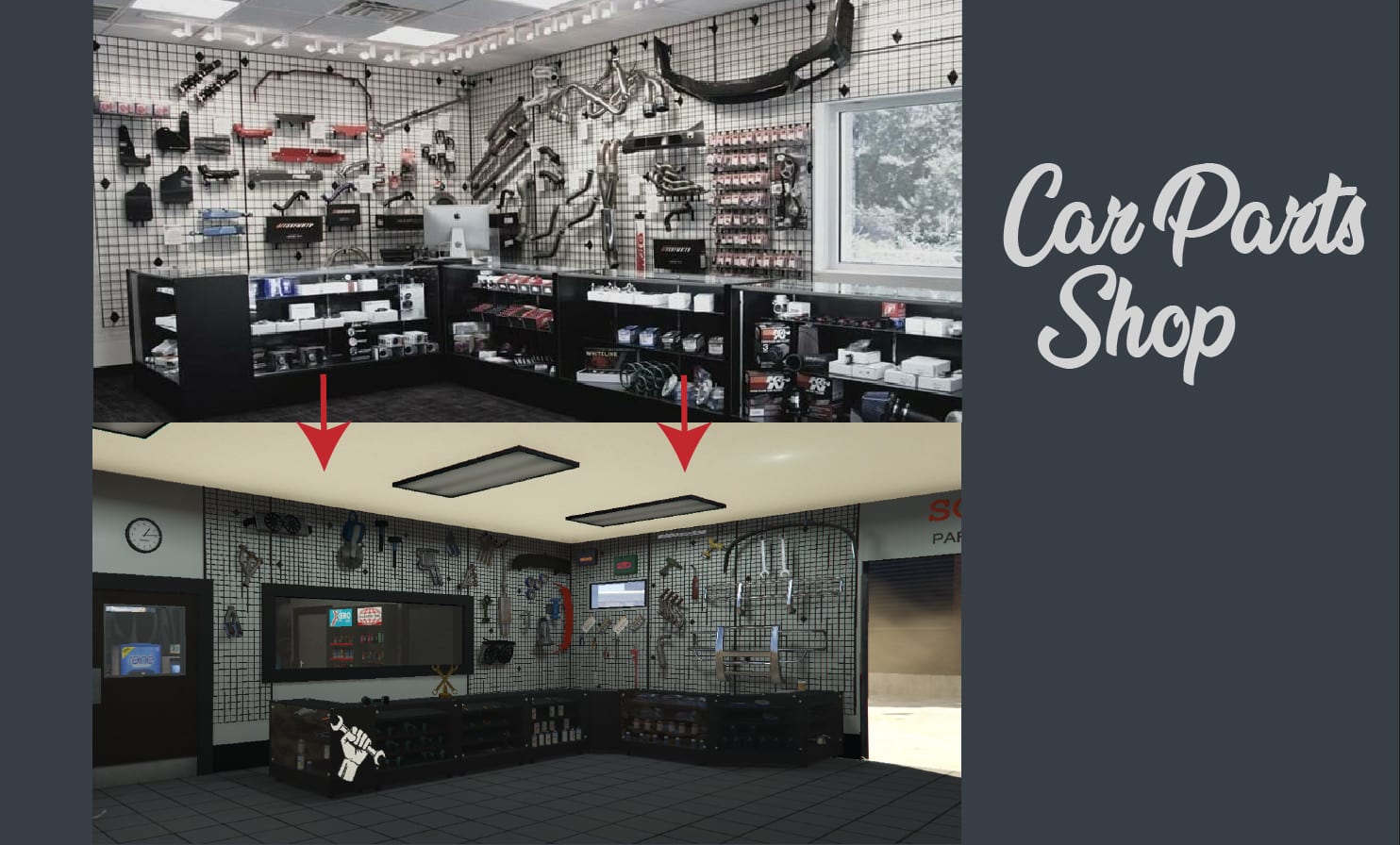 Gta V Fivem Mod Footlocker Store Mlo Custom Map Mods MLO] Mosley's