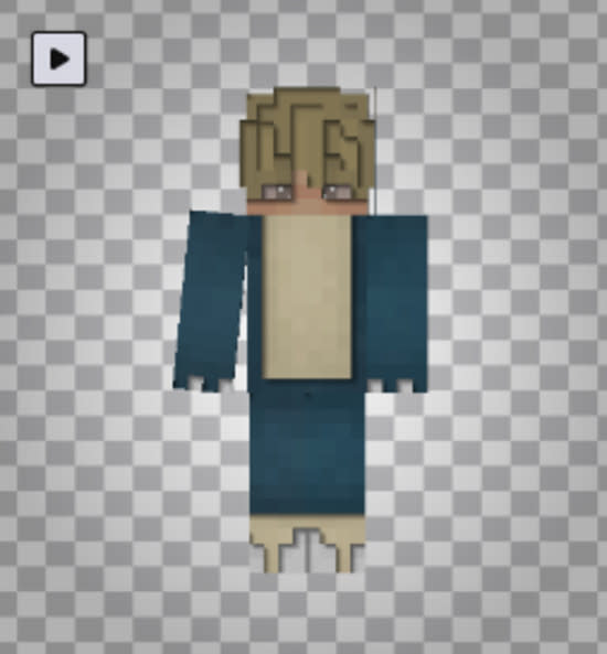 Cartoon Minecraft Skin Template How To Customize A Player Skin With A