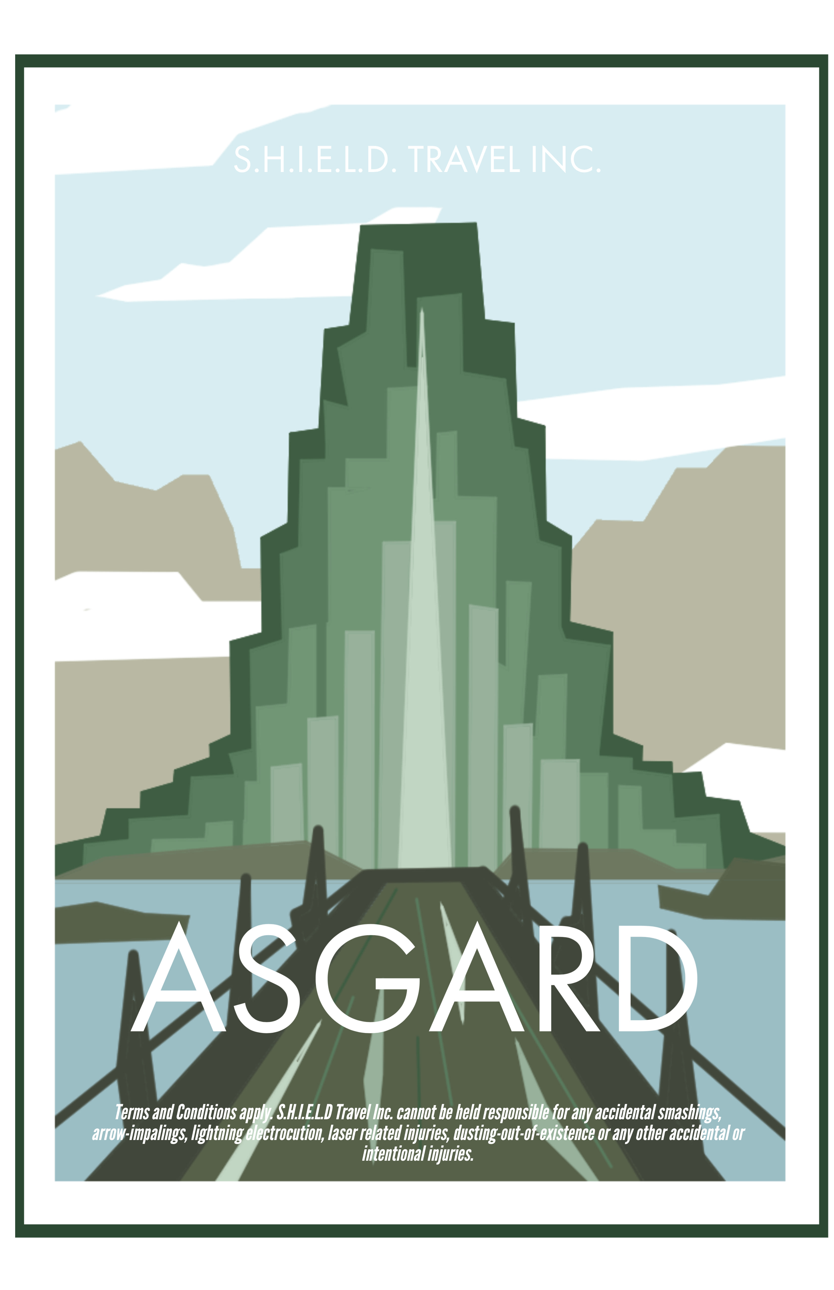 Fictional Travel Poster