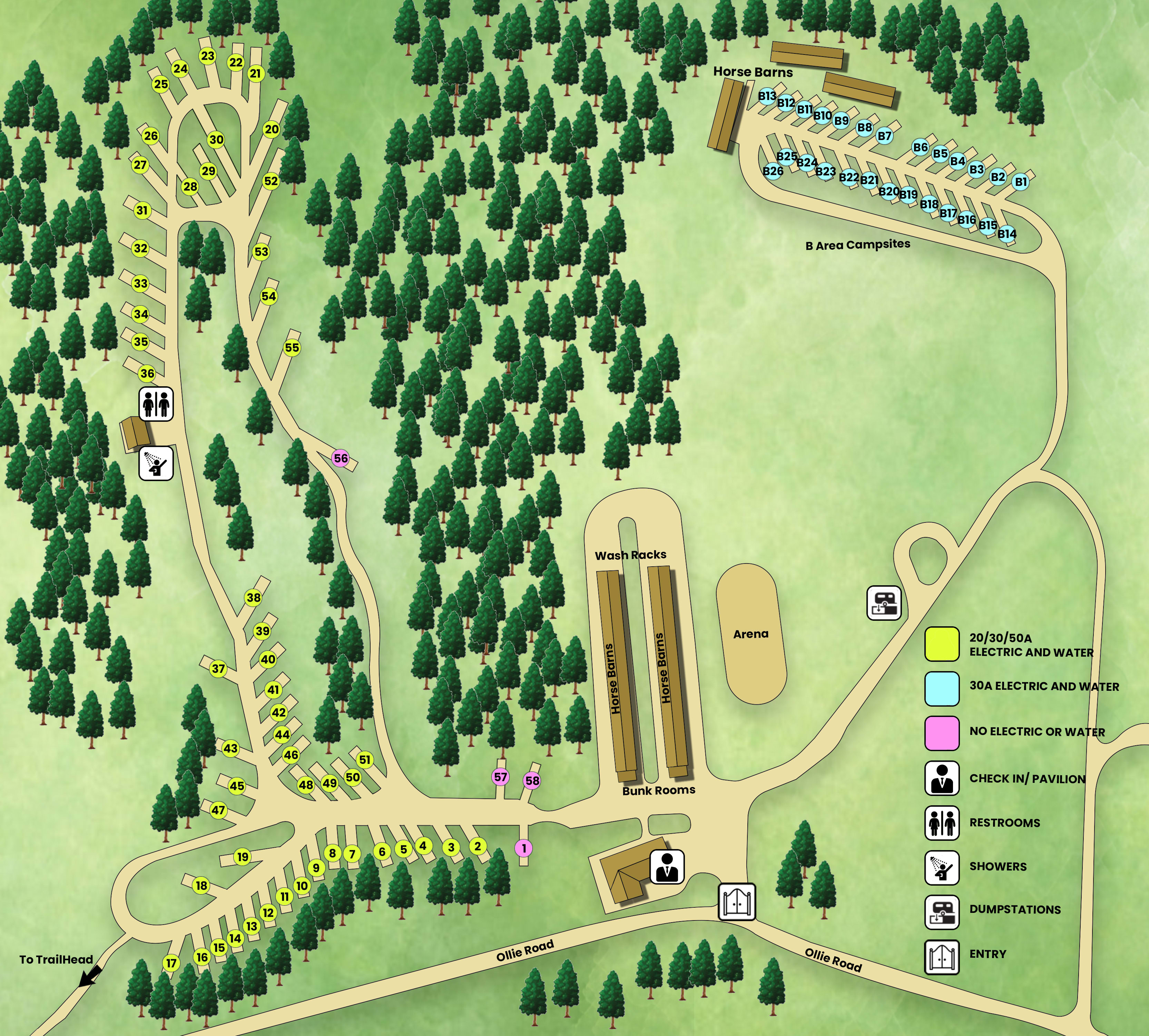 Campground Layout Plans Campground Map Casitas Municipal Water