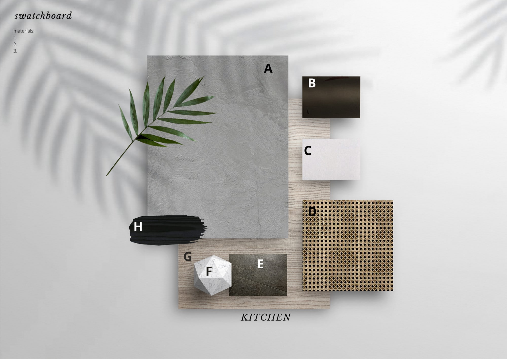 Interior Design Swatch Board Interior Swatch Board