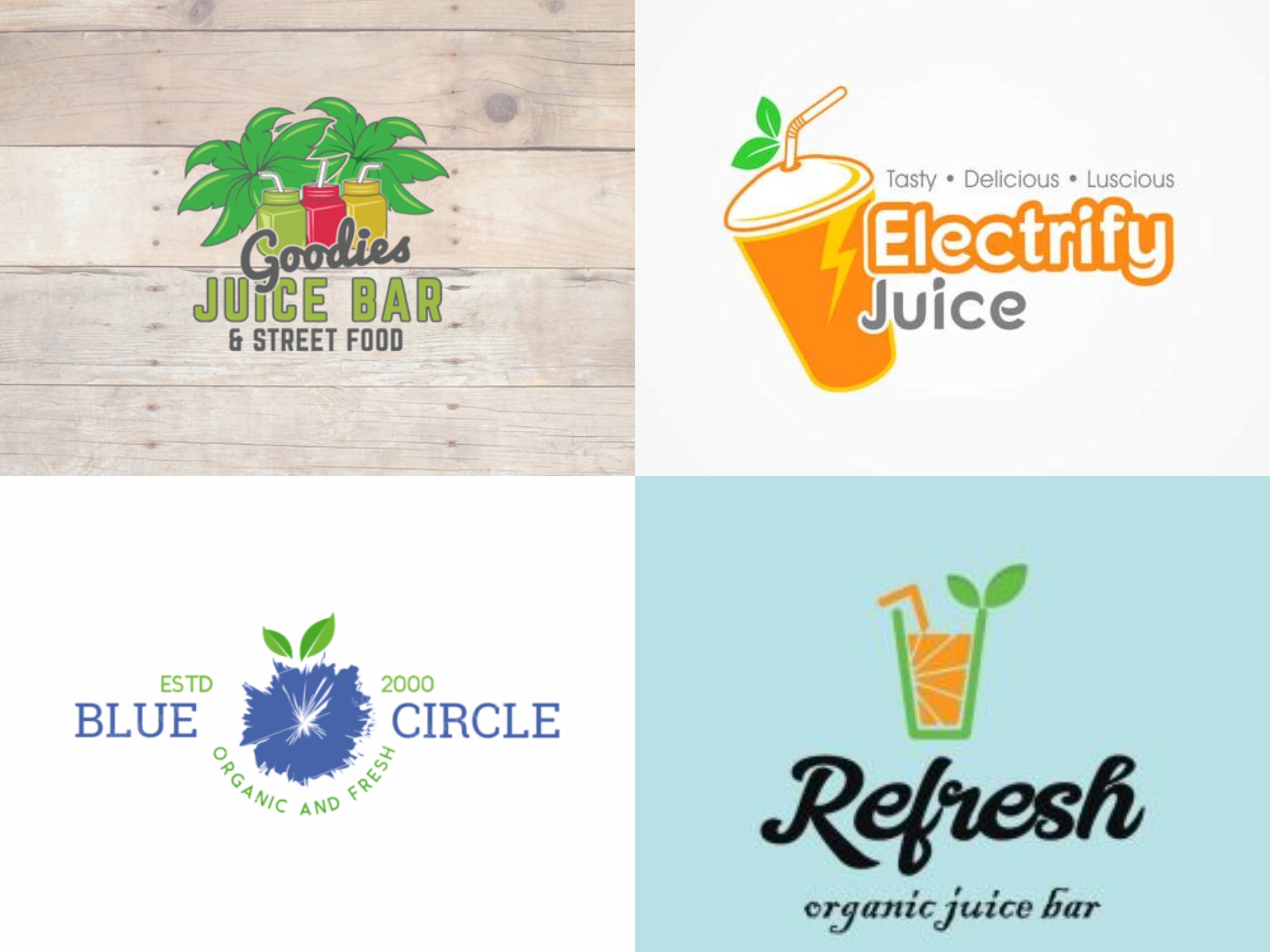 Logotipo De Barra De Batidos Vectores De Smoothie Logo, Imágenes