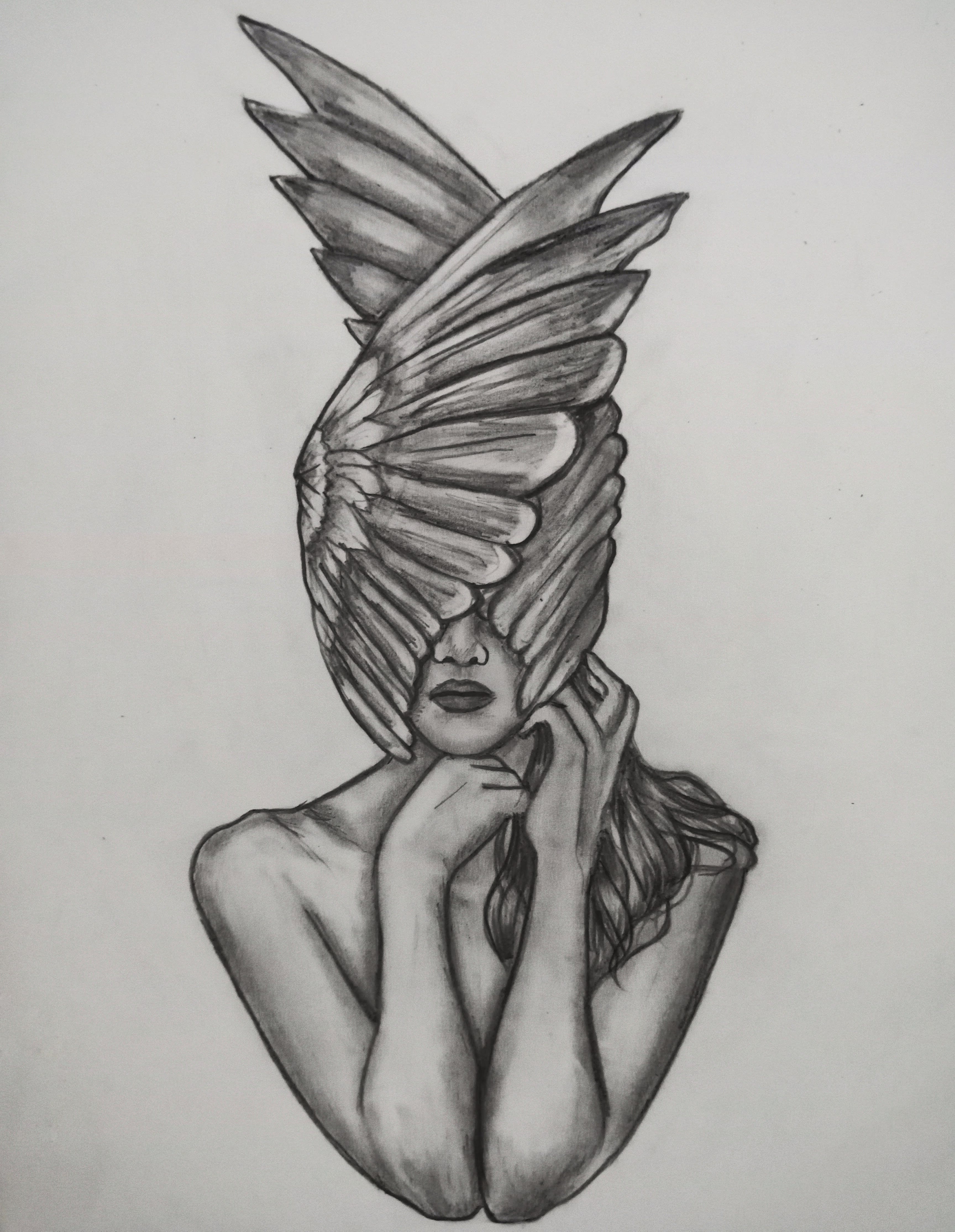 Pencil Drawing Abstract