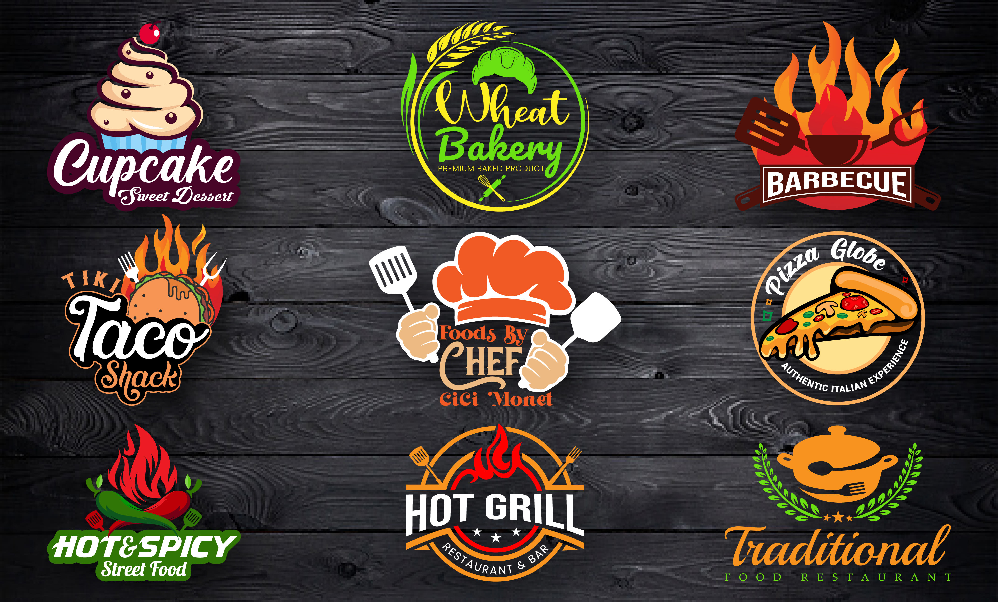 Logotipo De Restaurante Moderno
