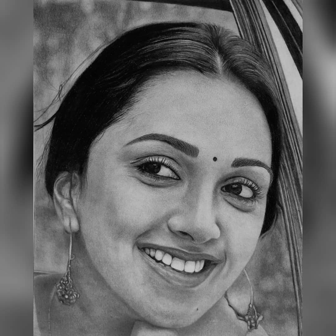 how to draw eyebrows in malayalam