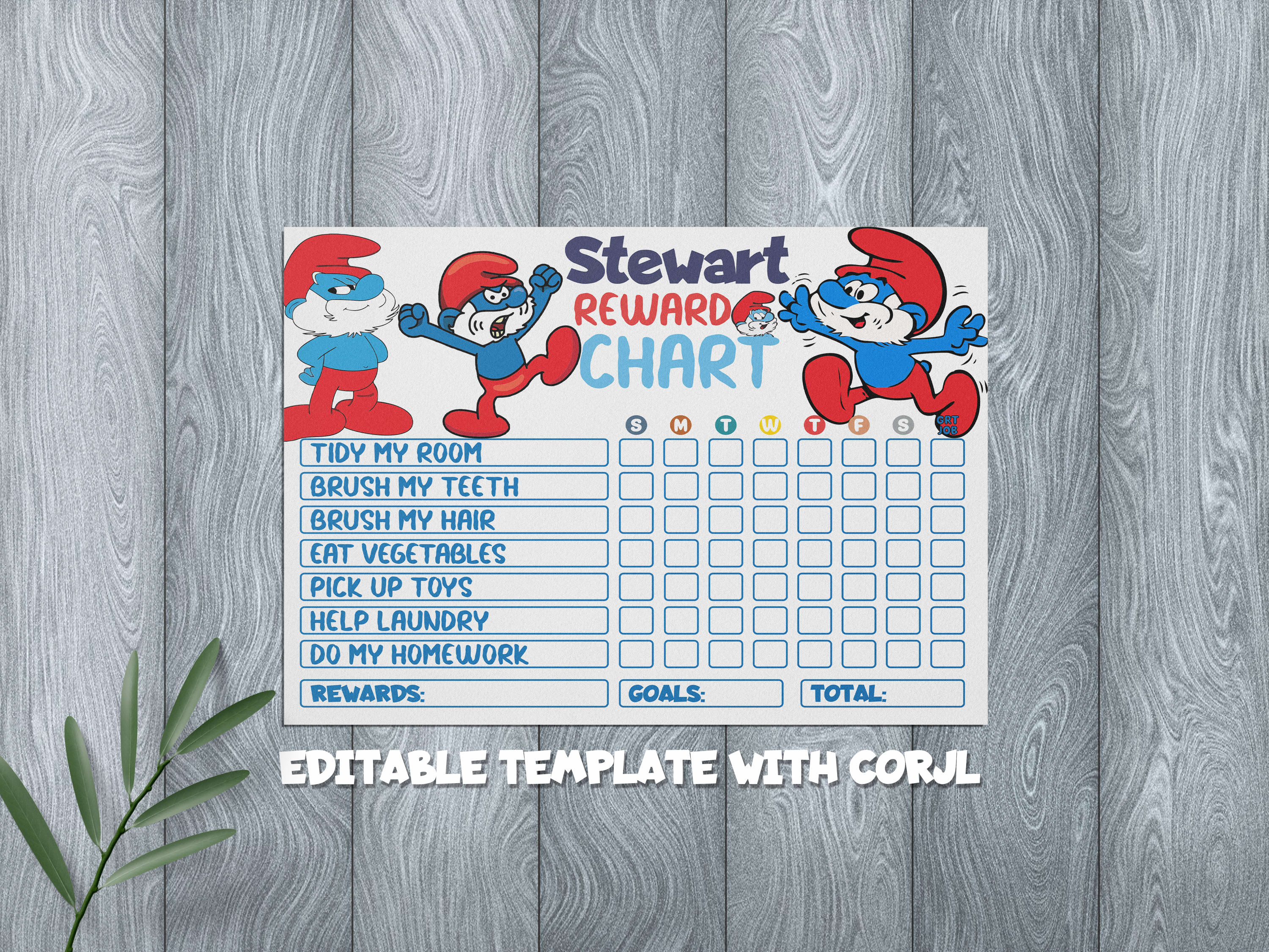 Make Kids Reward Chart For Your Kids And Shop By