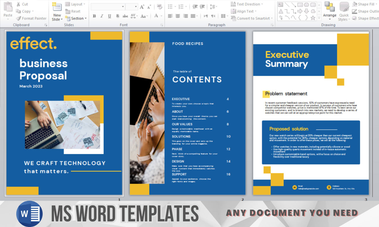 Design Microsoft Word Form, Document, Formulaire Word, 04/19/2023