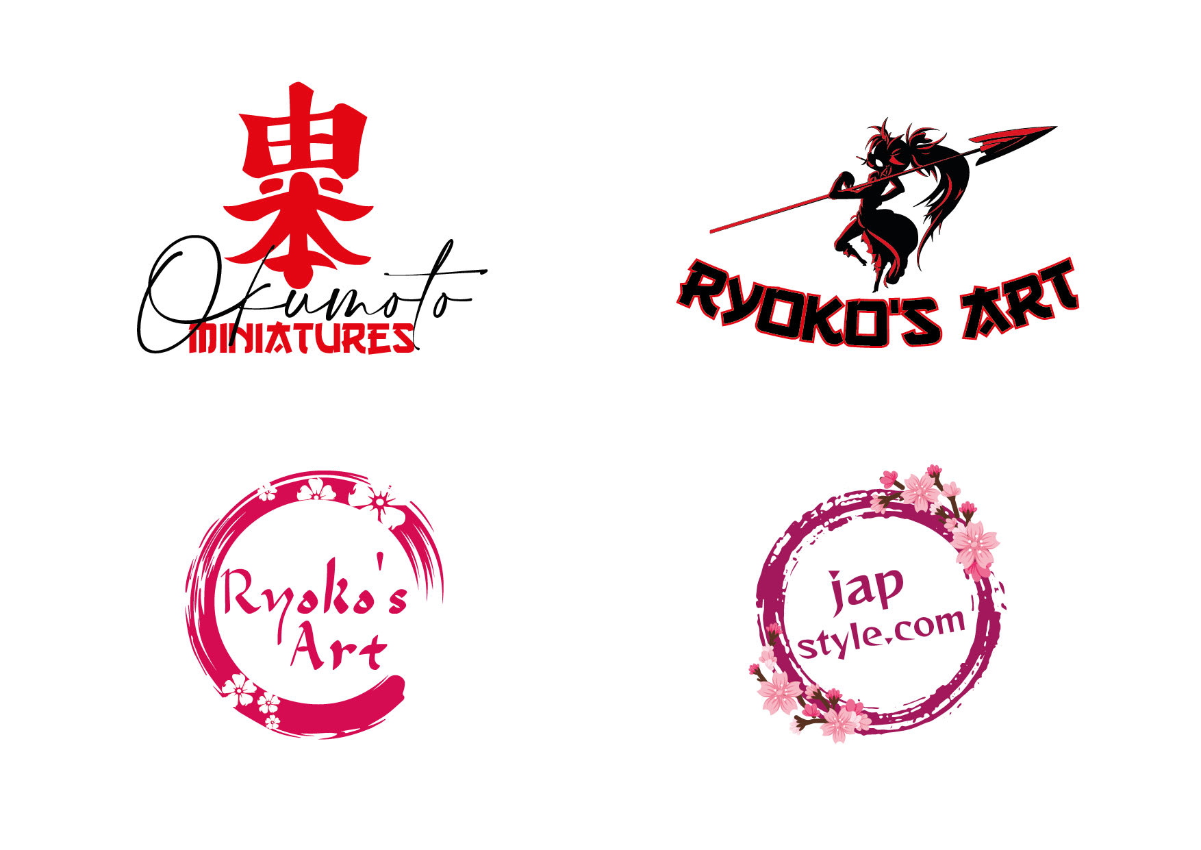 Japanese Style Logo Japanese Style Logo Designs