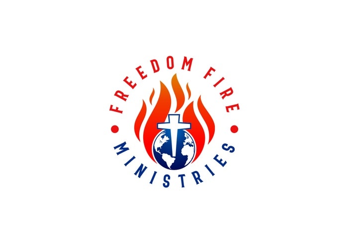 Church Fire Logo Christian Cross Church Flame Axxess Logo