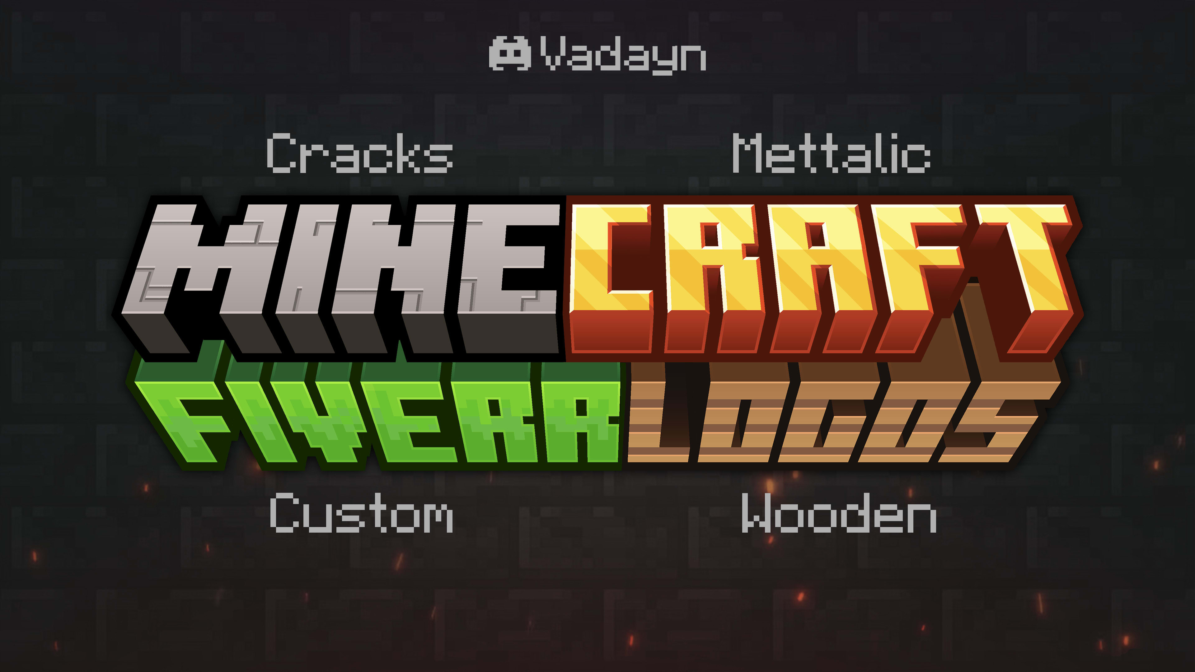 Minecraft Text Logo