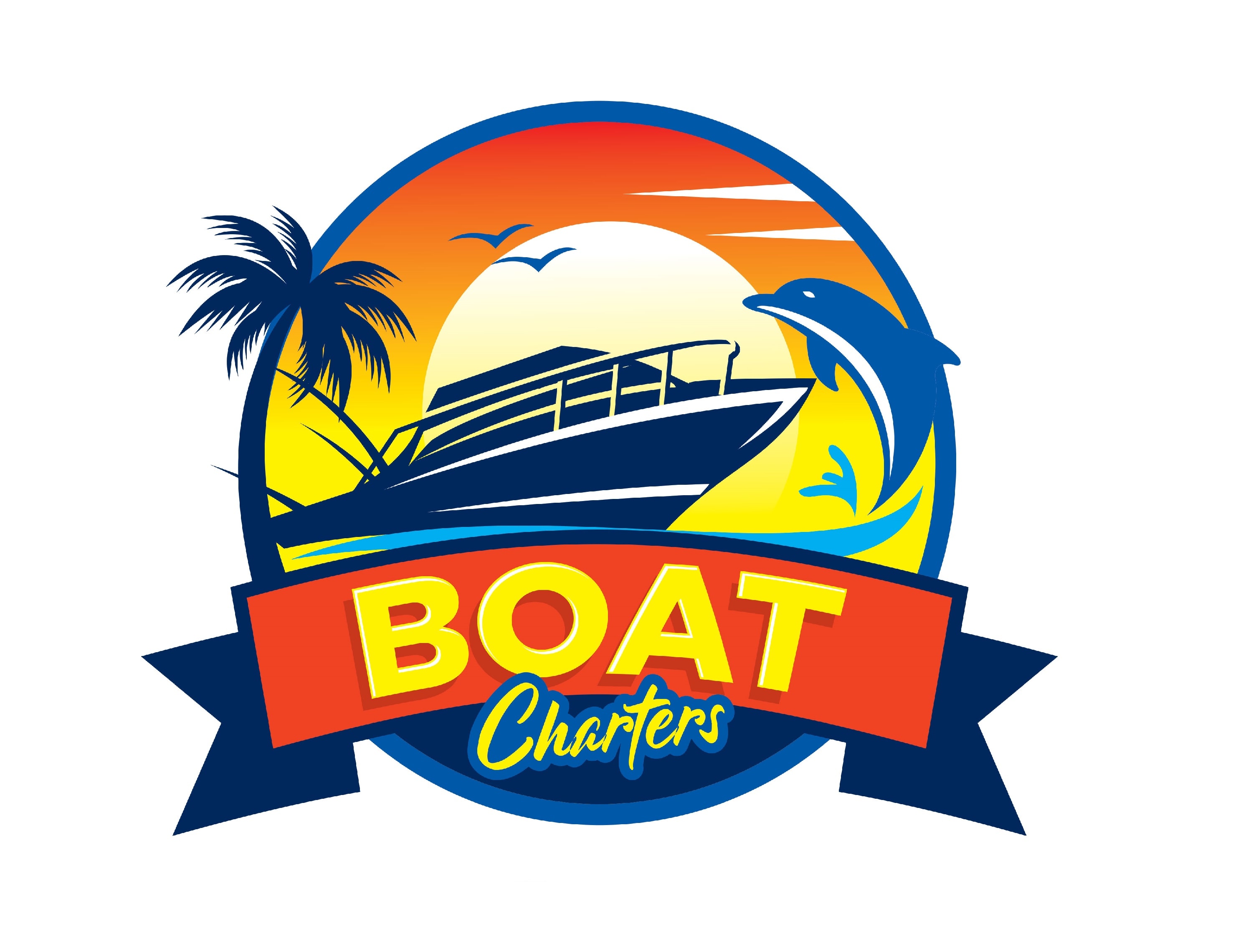 Logotipo De Beneficios Del Barco