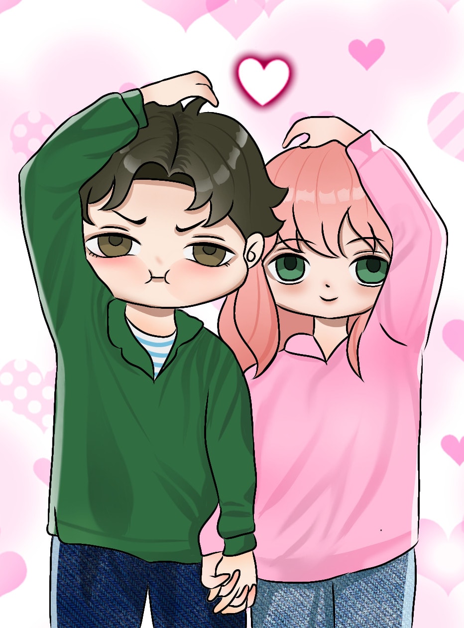 Anime Couple Cuddling Chibi Amuto Chibi Kiss By Mina135 On DeviantArt