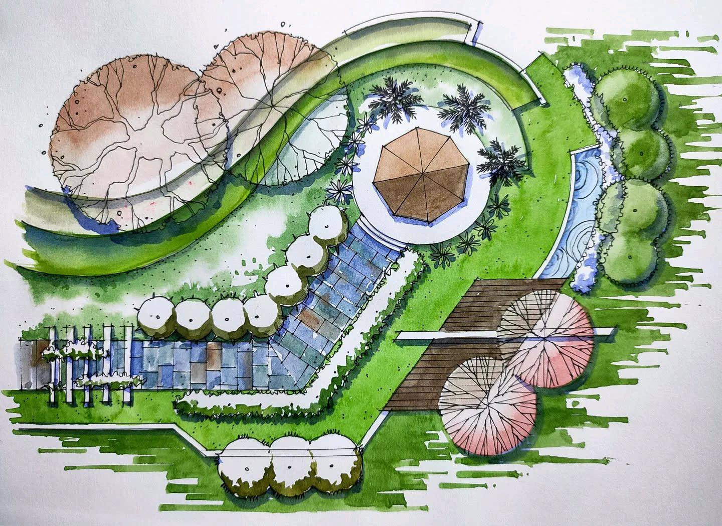 How To Draw Landscape In Autocad
