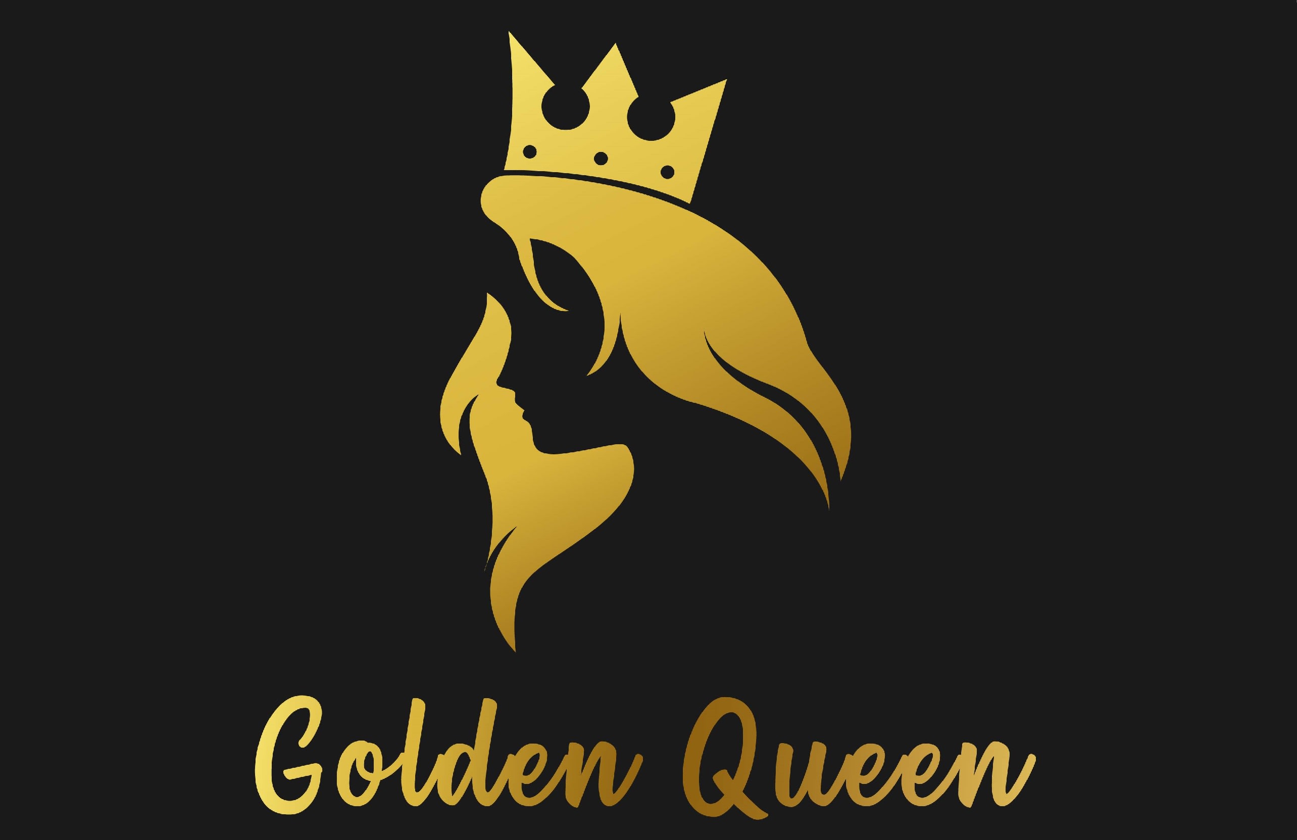 Queen Logos Luxus Erster Buchstabe Q Queen Logo Design Beauty Logo 3D
