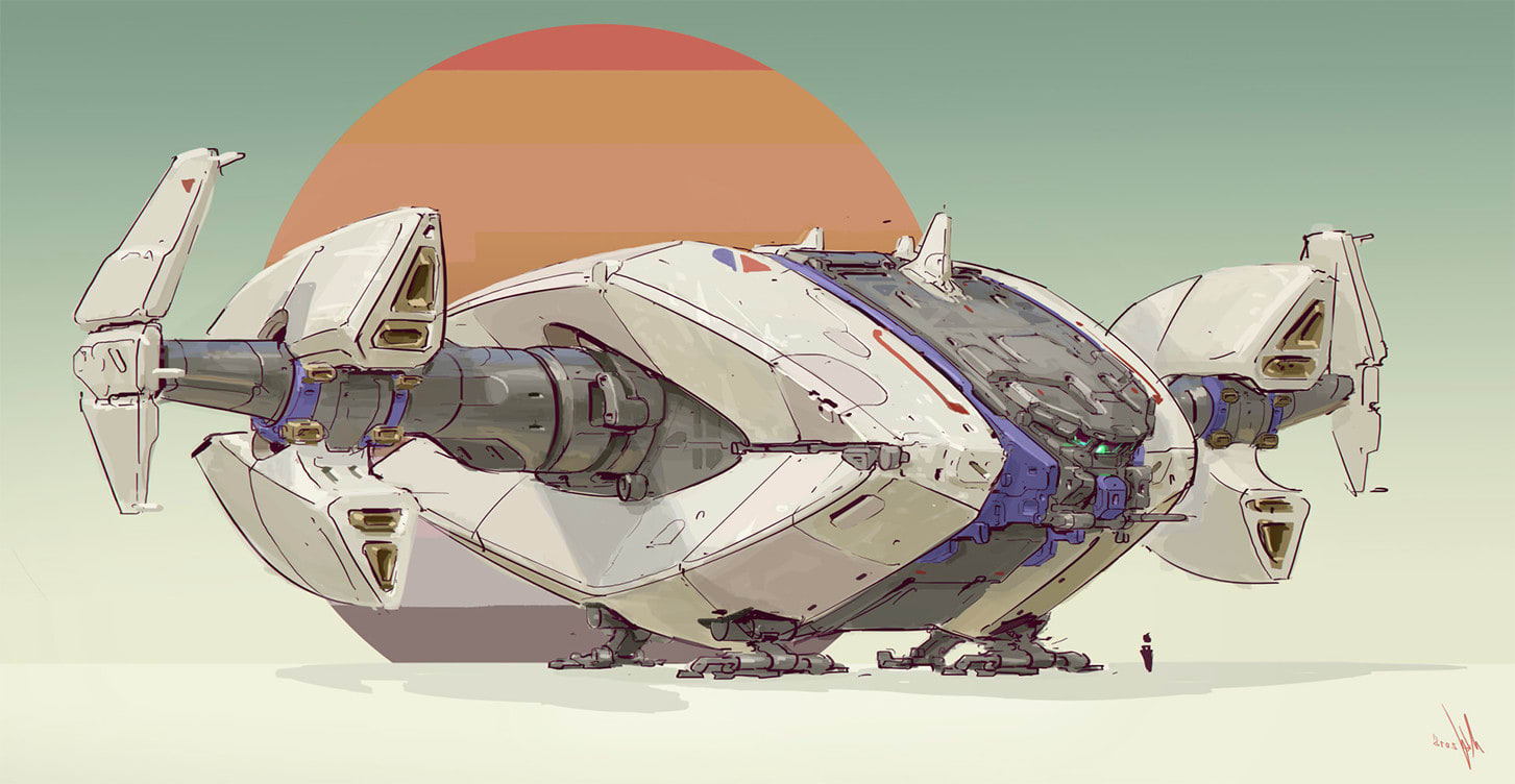 Sci Fi Spacecraft Design Designing Spaceships For Games | The Gnomon