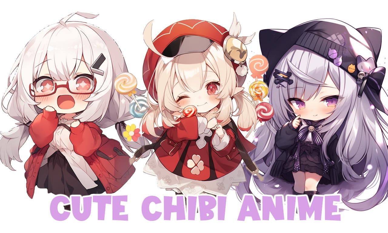 Anime Chibi Ulv Jente