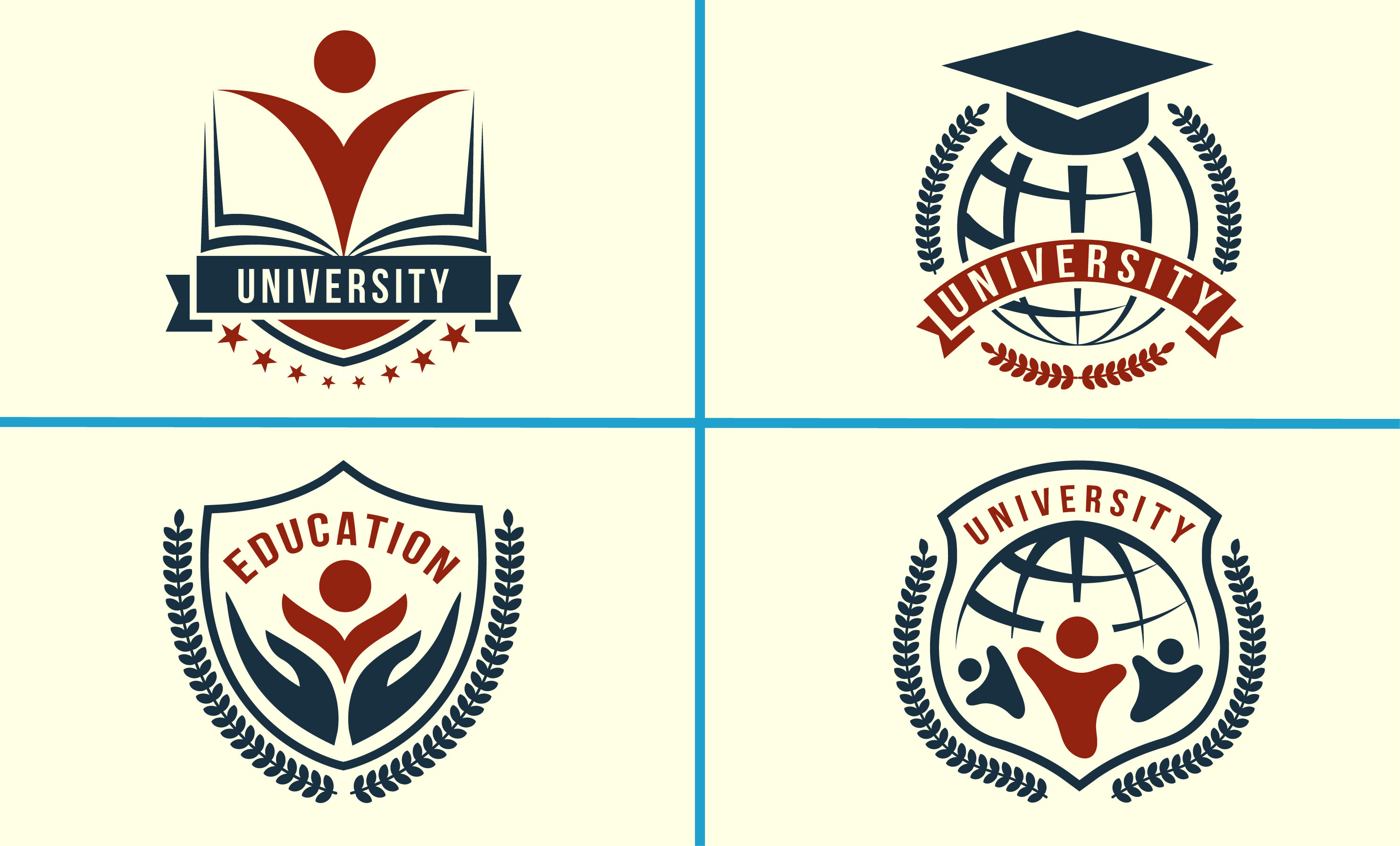 University Logo Design Ideas University Finance Logo Design Concept